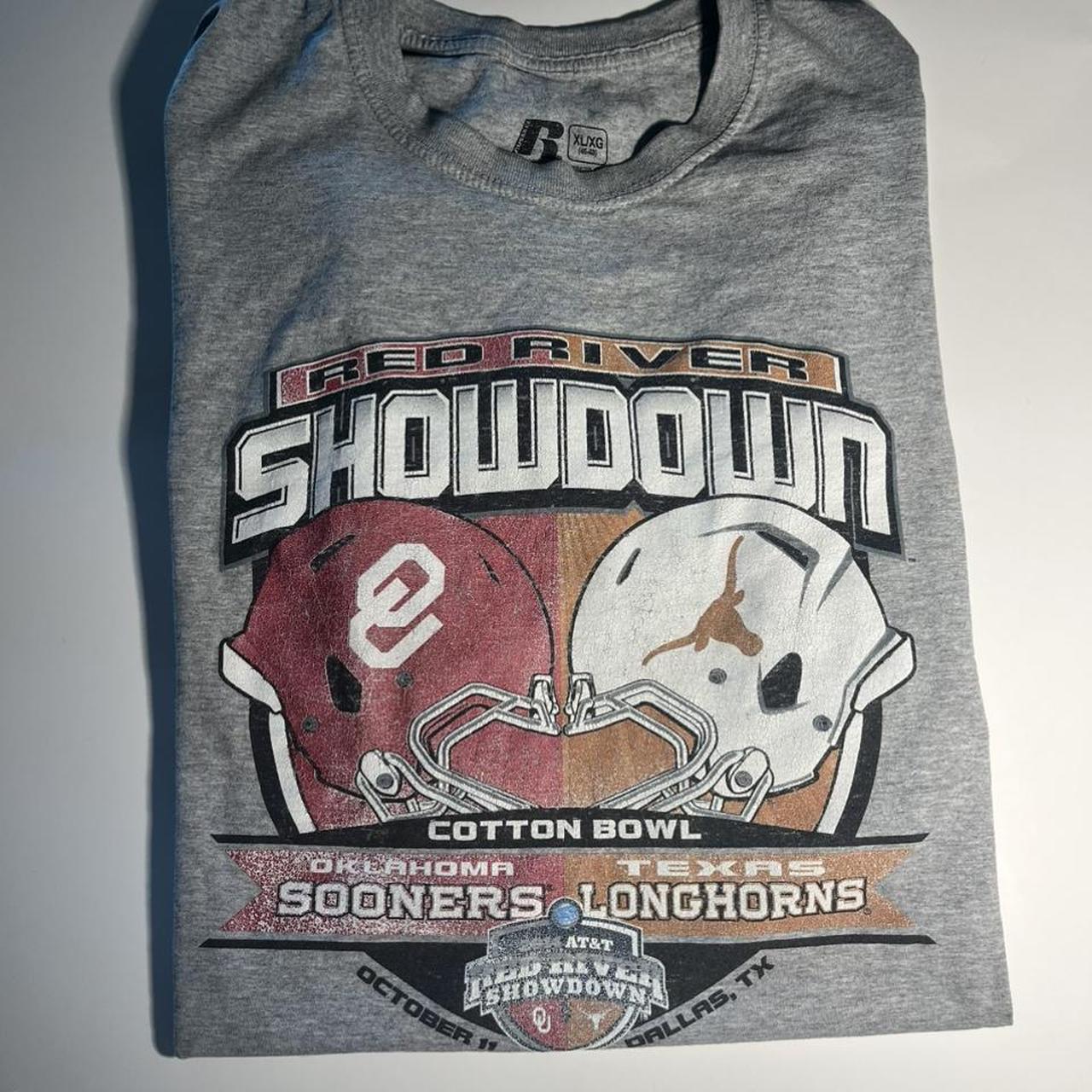 2011 Red River Showdown T-Shirt Size: XL Price:... - Depop
