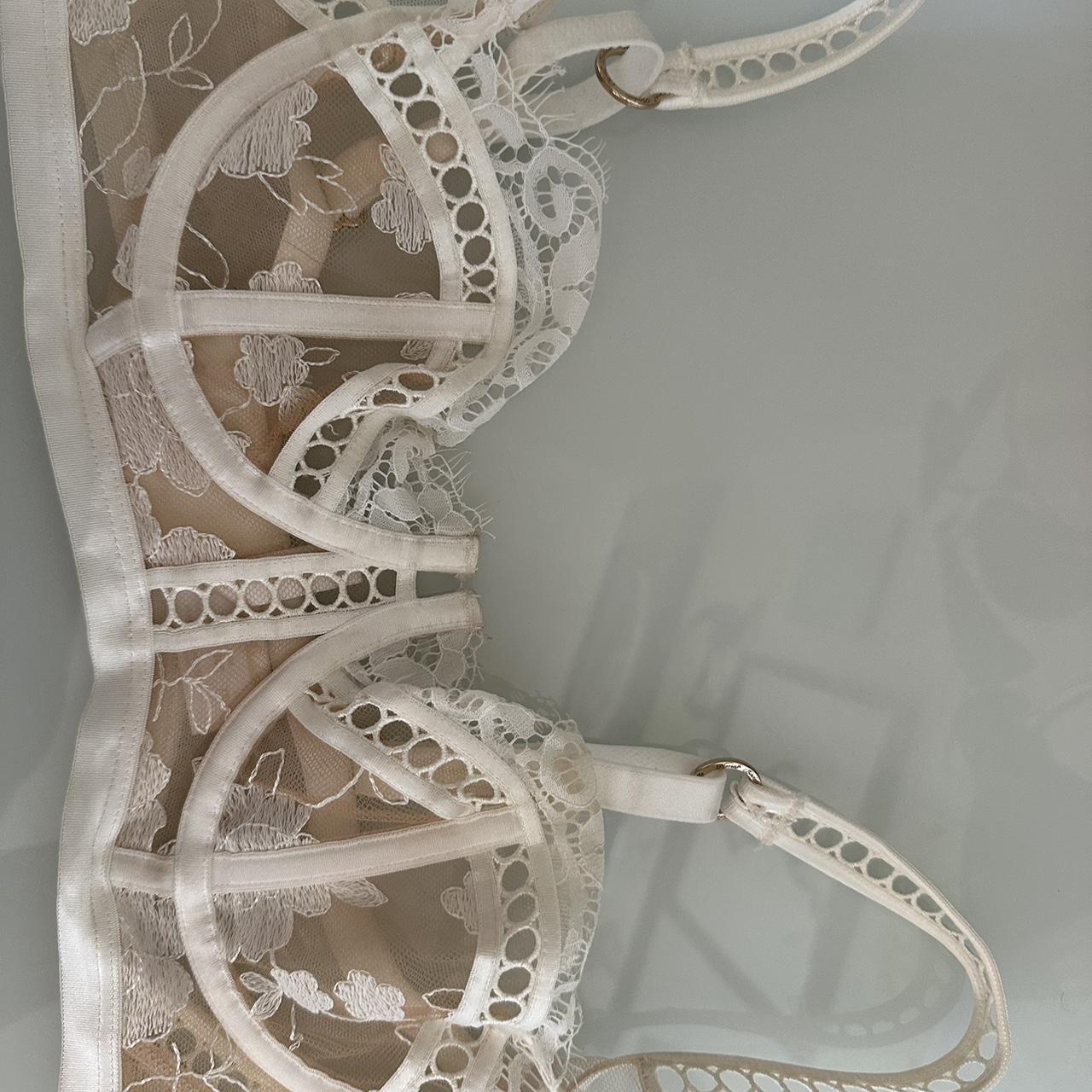 Molly ivory Bra 12c Honey Birdette Selling because... - Depop