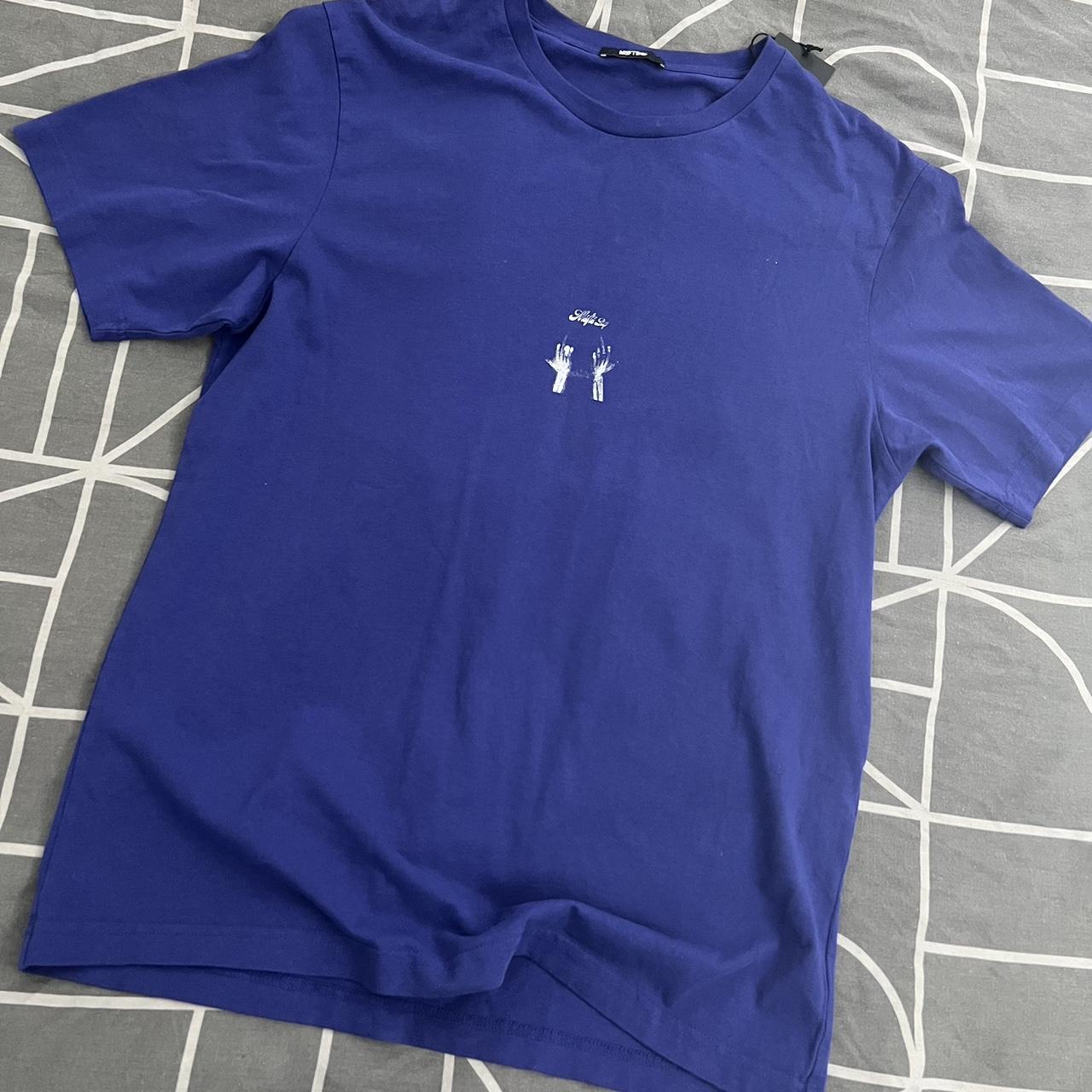 Msftsrep middle finger tee - Depop