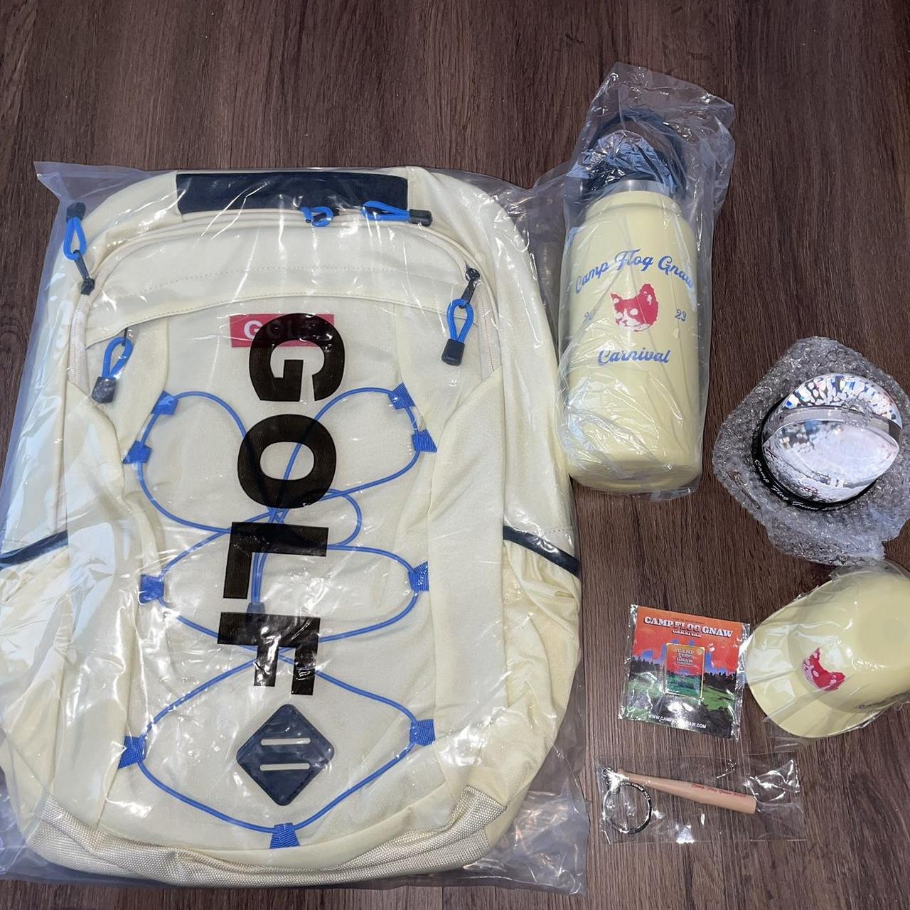 Camp Flog Gnaw 2023 Merch VIP package $150... - Depop