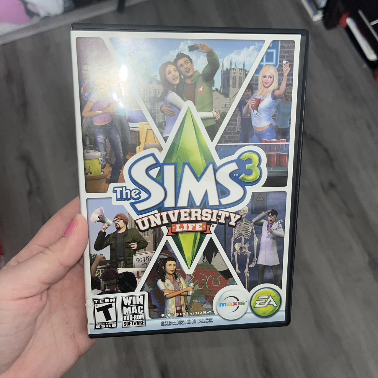The Sims 3 university life expansion pack dvd - Depop