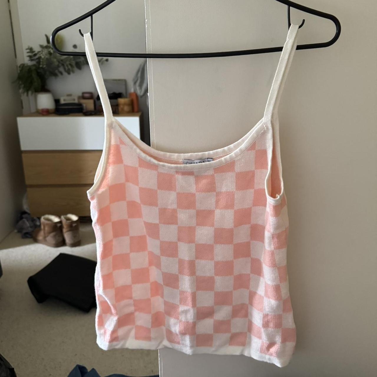Super cute ghanda tank. Never worn. - Depop