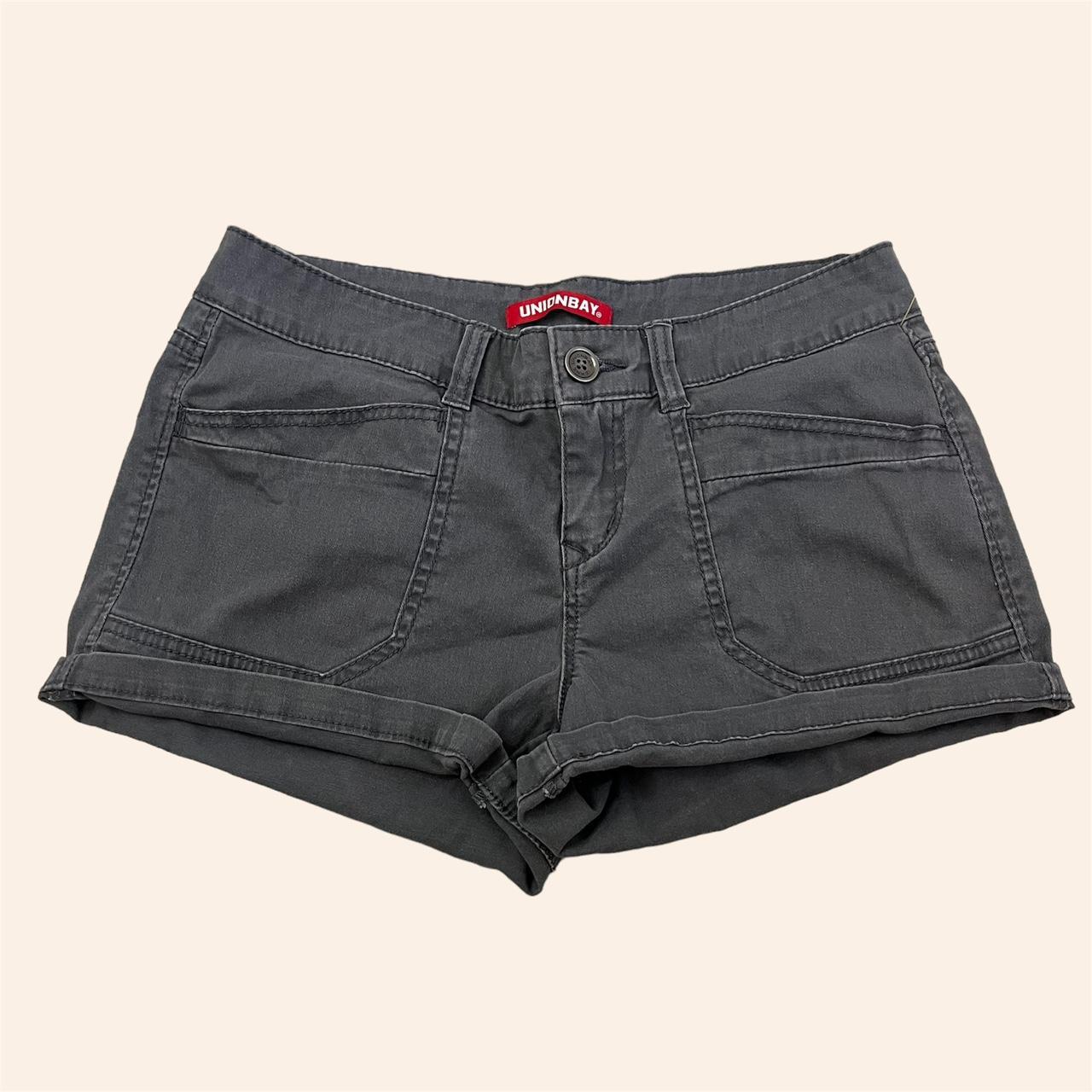 union bay cargo shorts y2k mini cargo shorts.... - Depop