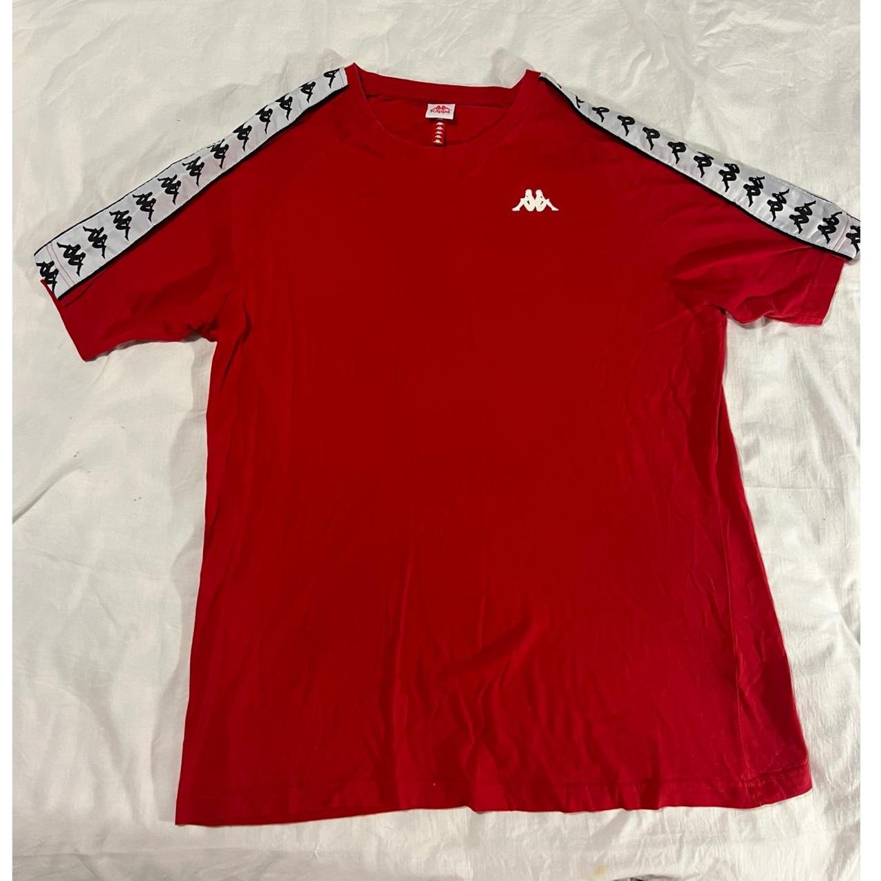 KAPPA red shirt SIZE XL men’s shirt Has been worn... - Depop