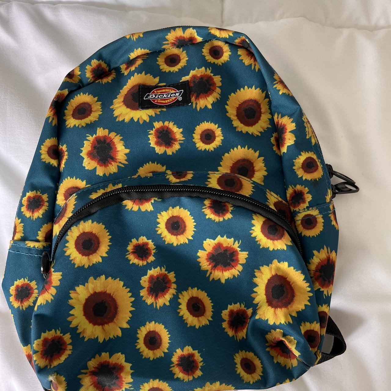 Dickies Women's Blue and Yellow Bag | Depop
