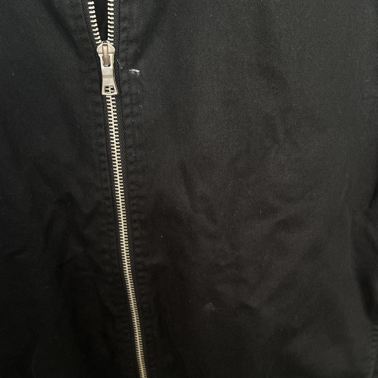 Topman Black Bomber Jacket Size UK M Classic fit,... - Depop