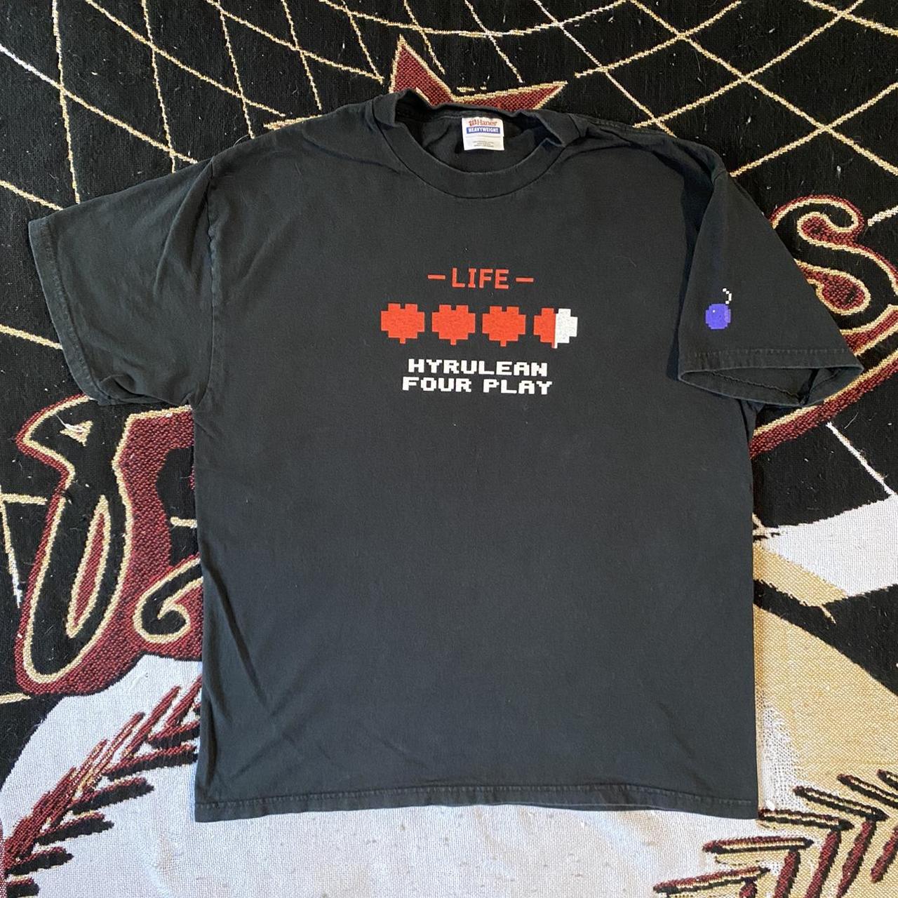 Nintendo Men's Black T-shirt | Depop