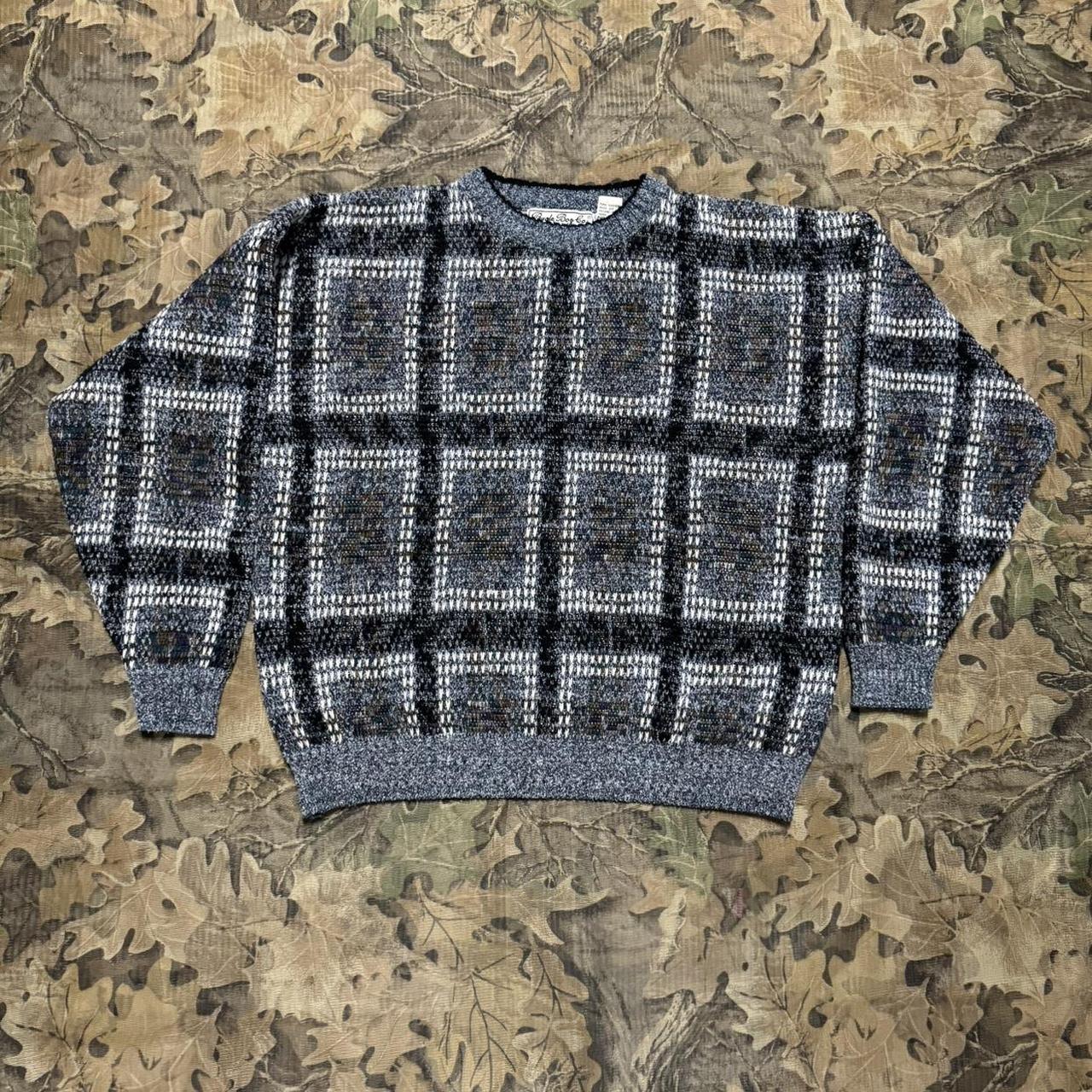 Bugle boy co sweater Block style! Good design!... - Depop