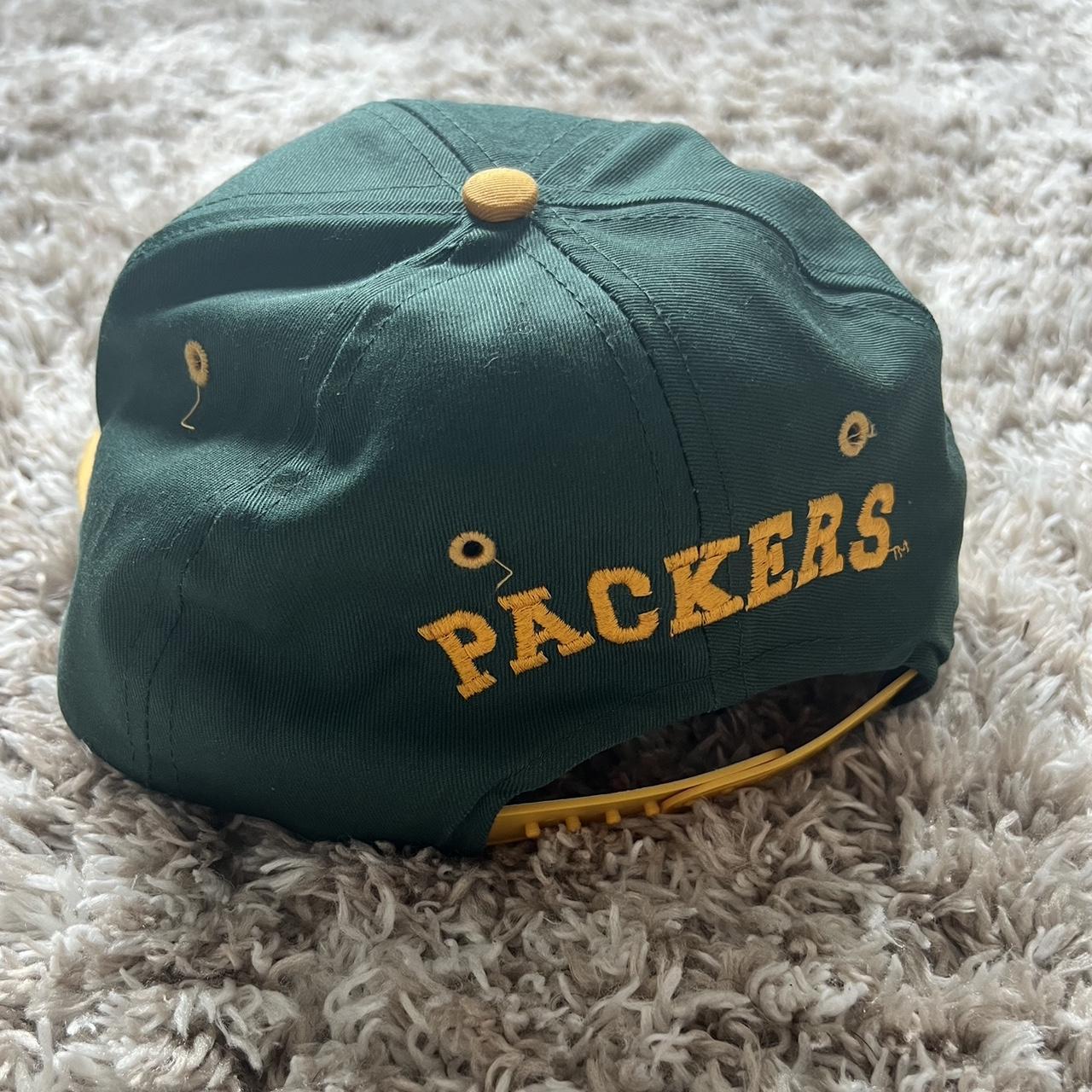 Men's Green and Yellow Hat | Depop