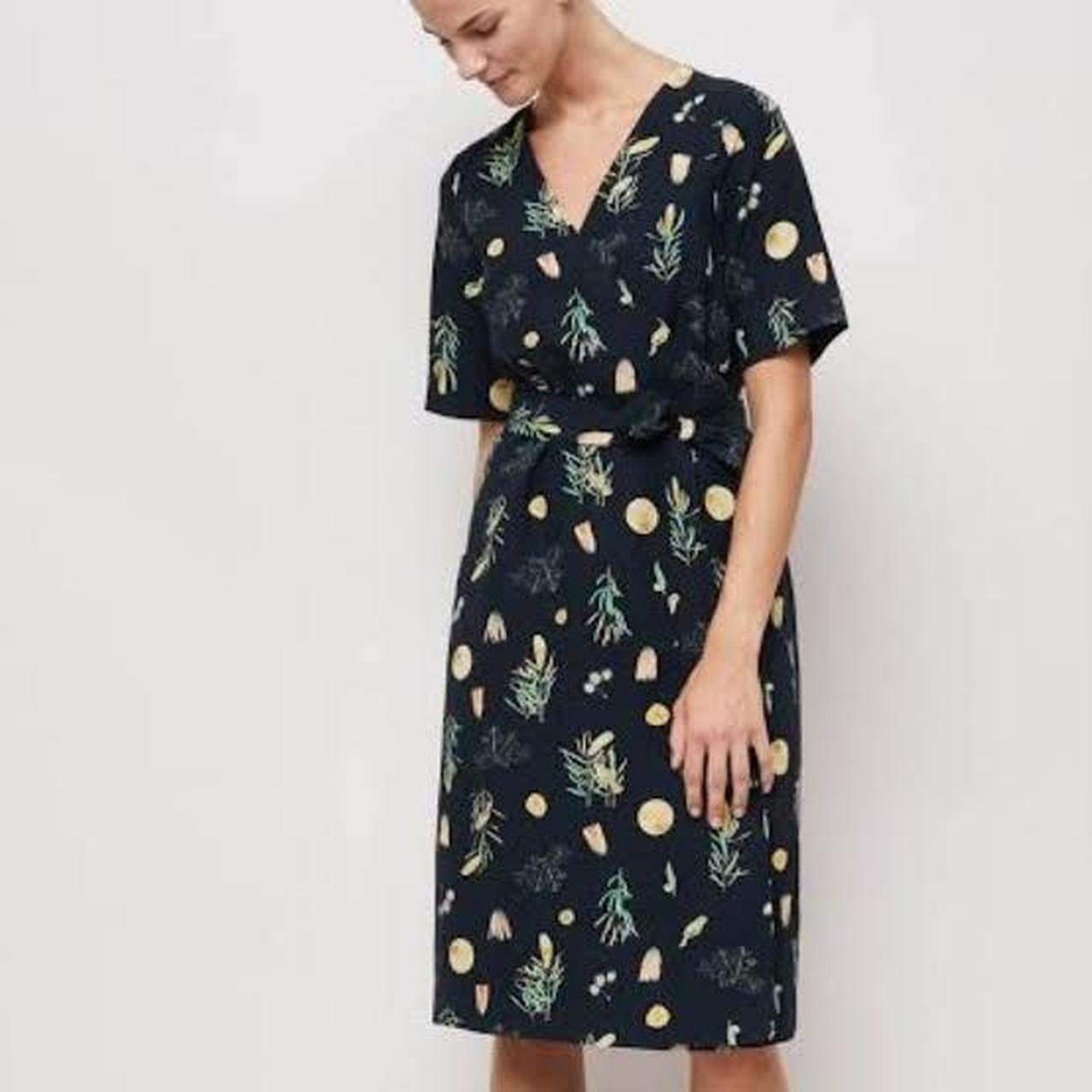 Gorman x Dana kinter winter song wrap dress Size 12 - Depop