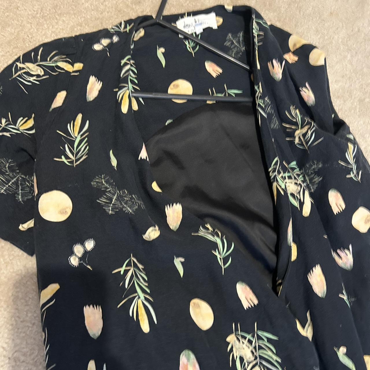 Gorman x Dana kinter winter song wrap dress Size 12 - Depop