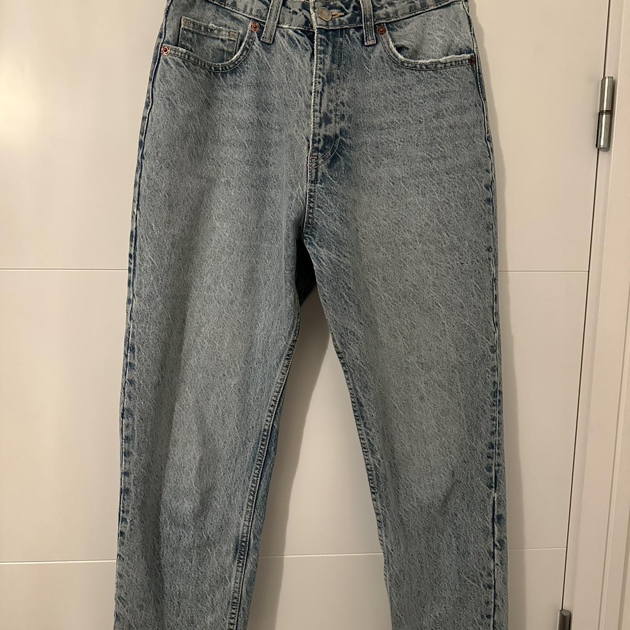Zara original mom jeans size 38 (I’m a uk 10 for... - Depop