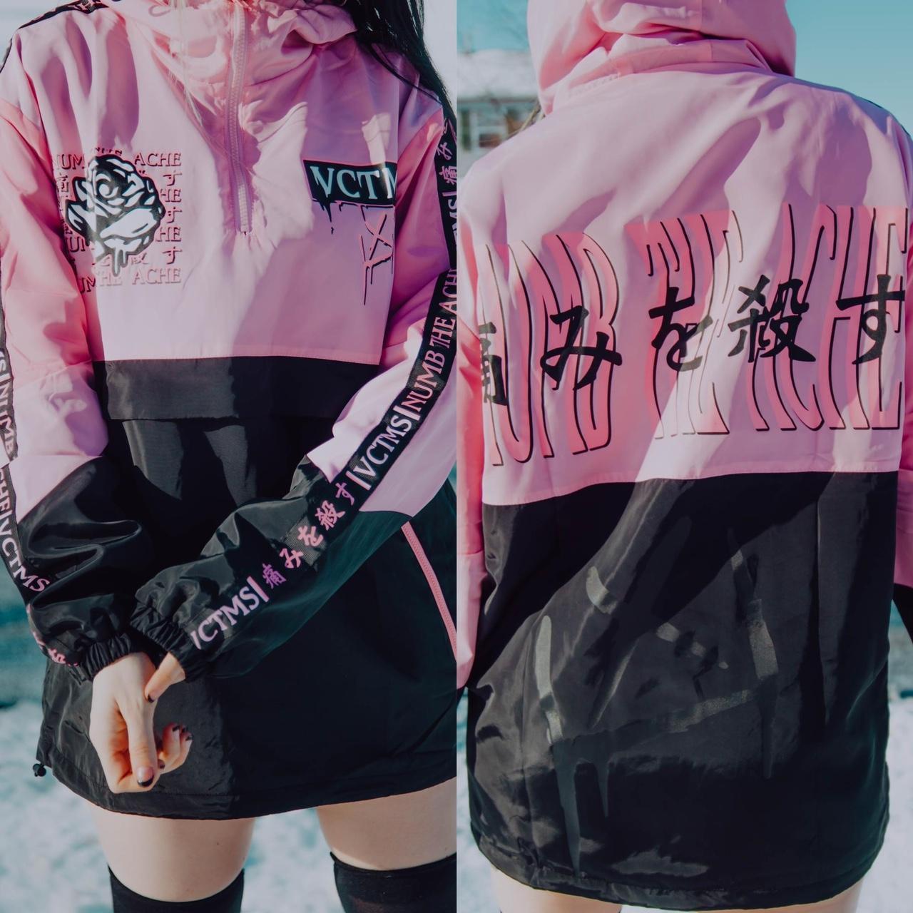 VCTMS tour variant windbreaker, worn only once... - Depop