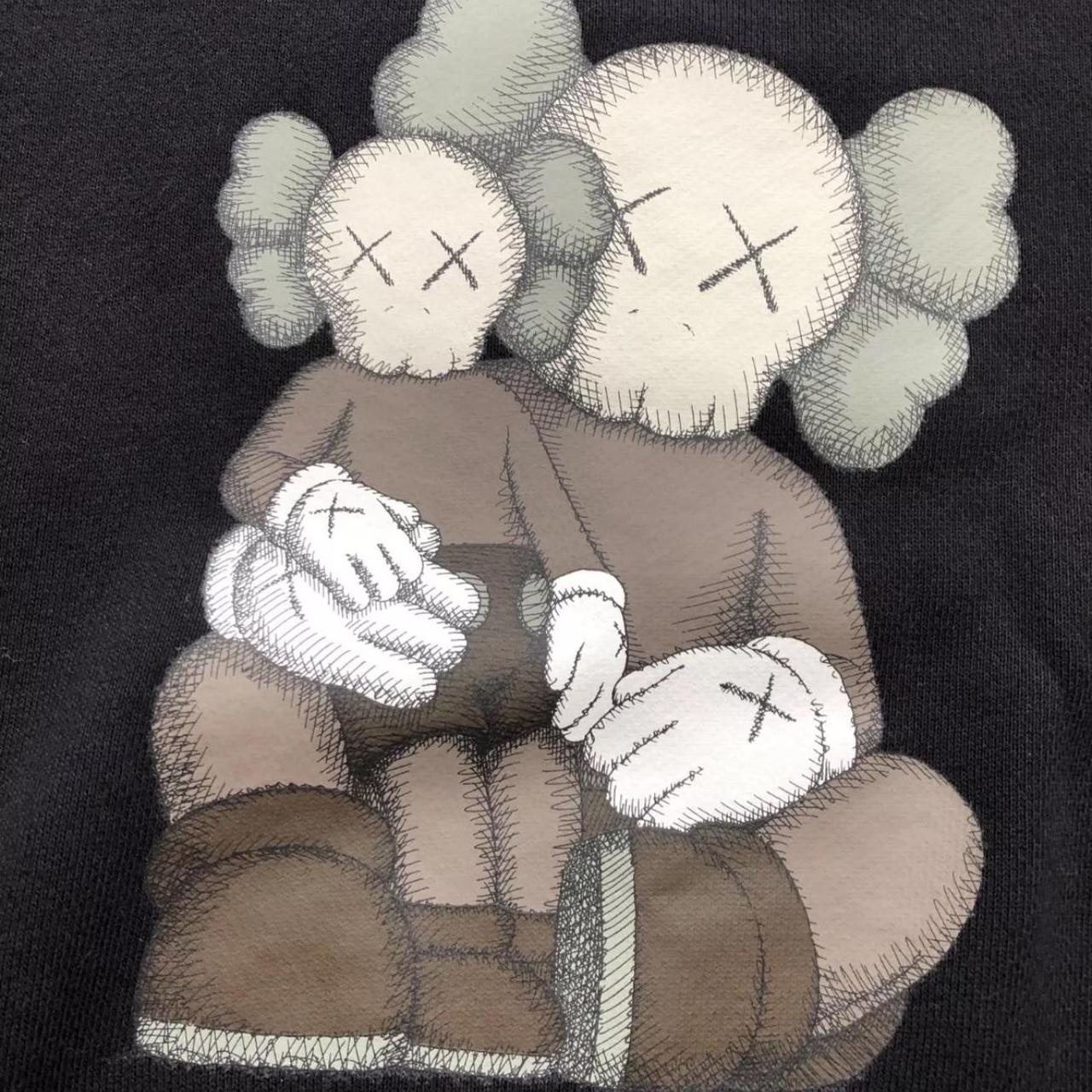 Kaws x Uniqlo sweatshirt - Depop