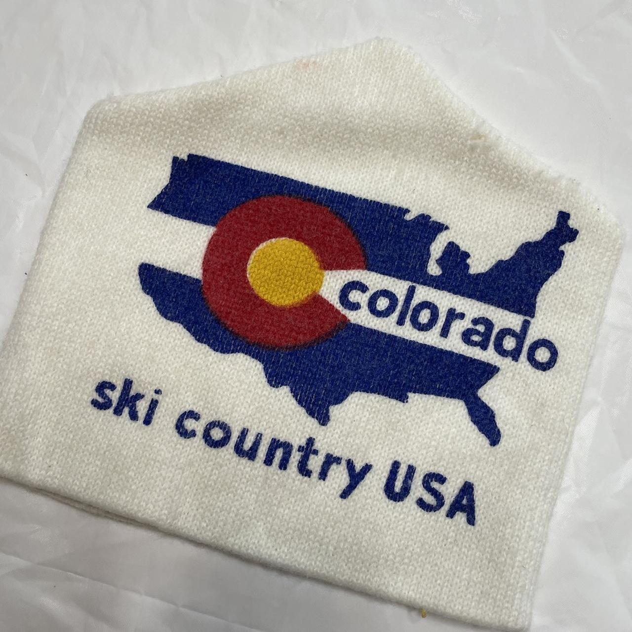 colorado state flag beanie cool hat that has the... - Depop