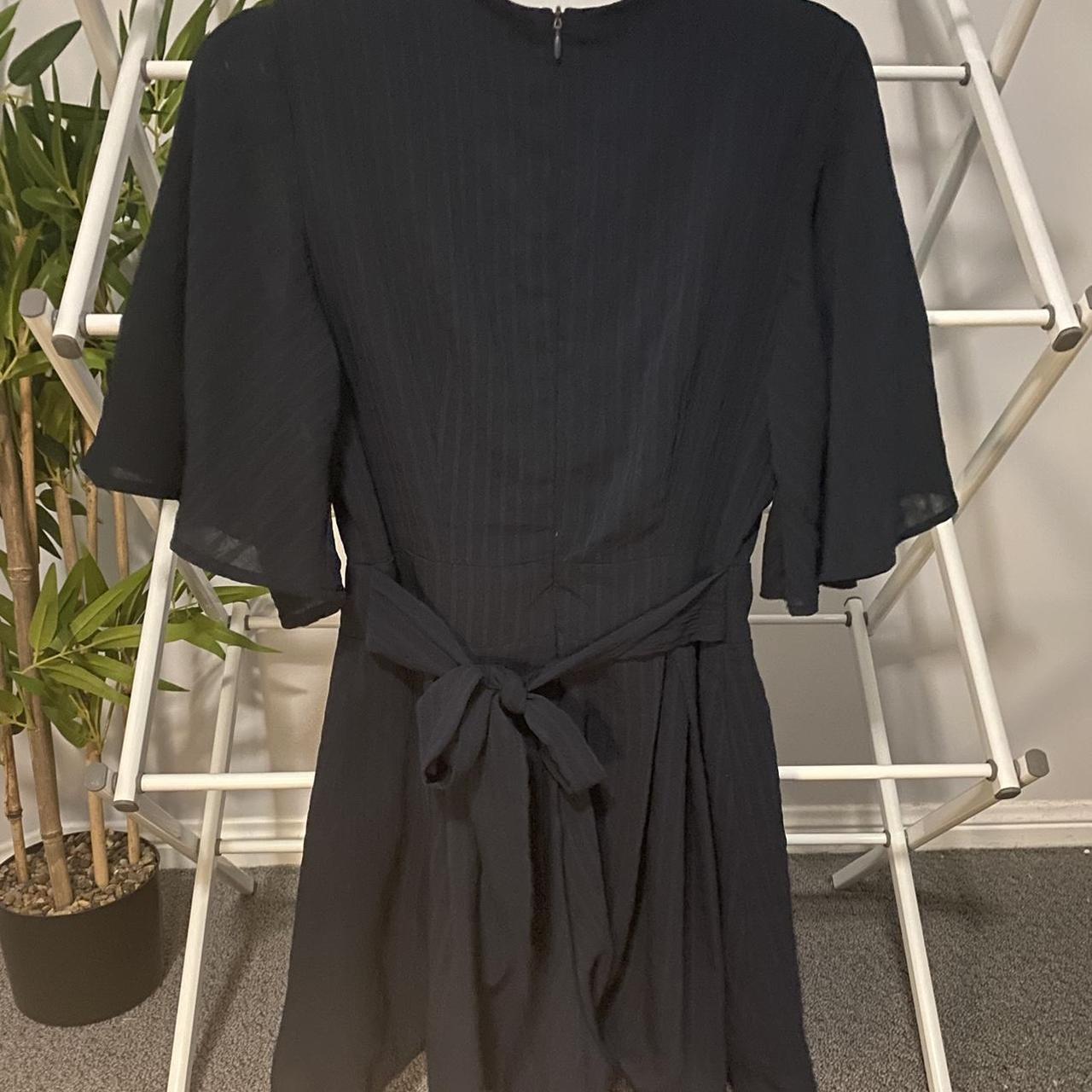 Navy blue dotti playsuit Colour is a deep navy blue... - Depop