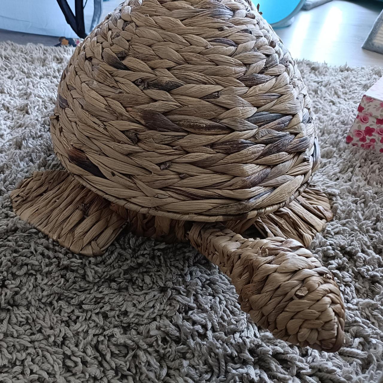 Turtle storage basket - I used for toilet paper but... - Depop