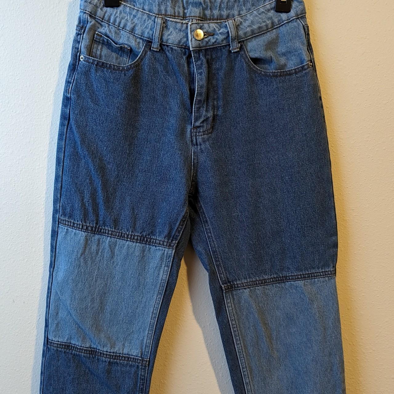 Patchwork Jeans Shein - Depop