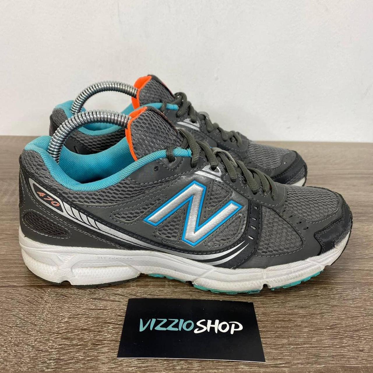 New Balance 470 v4 Light Aluminum Voltage Violet... - Depop