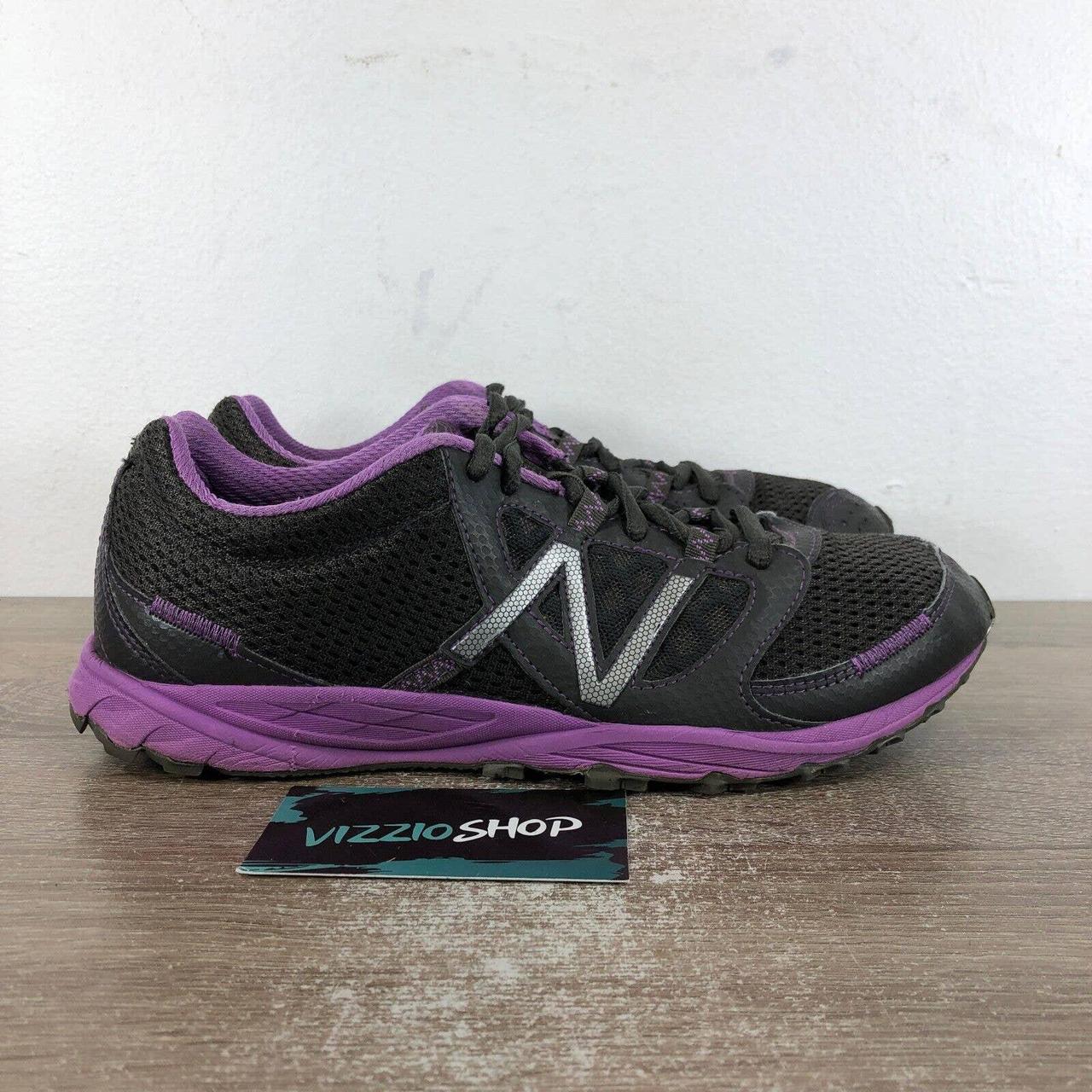New Balance 310 Black Purple Silver Running... - Depop