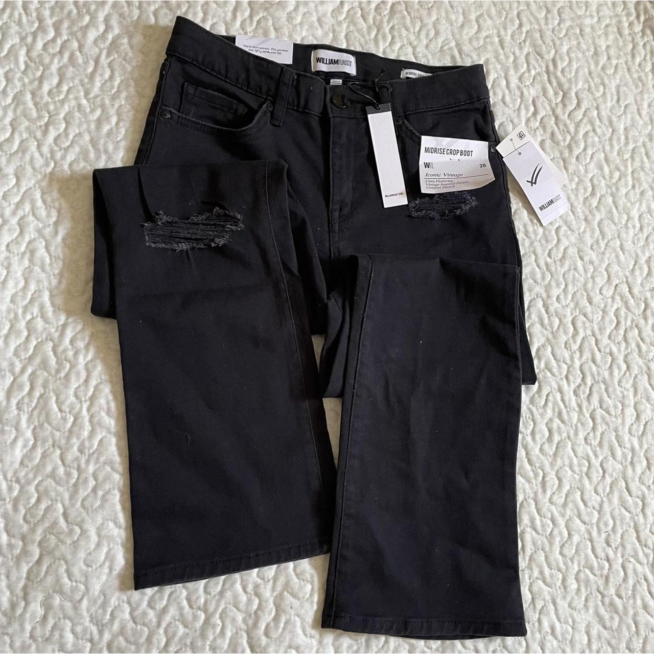 “WILLIAM RAST” Midrise Crop Boot Black... | Depop