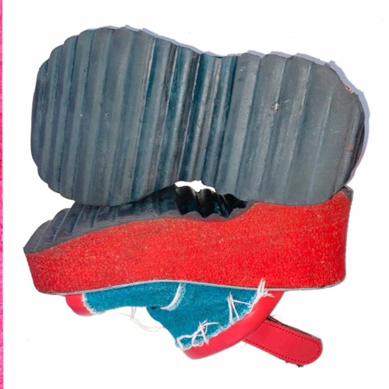 90s Rare Deadstock Swear Platform Sandals Size 38... - Depop