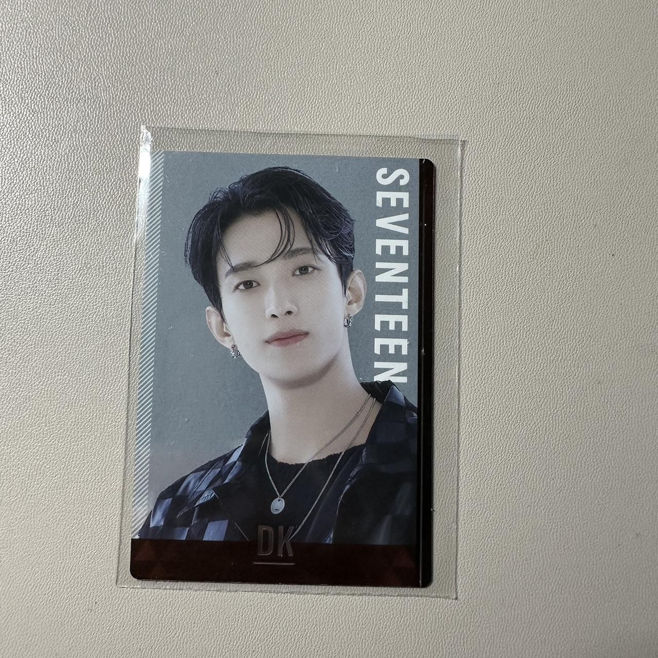 WTS: seventeen Bandai dk photocard $7 stamped... - Depop