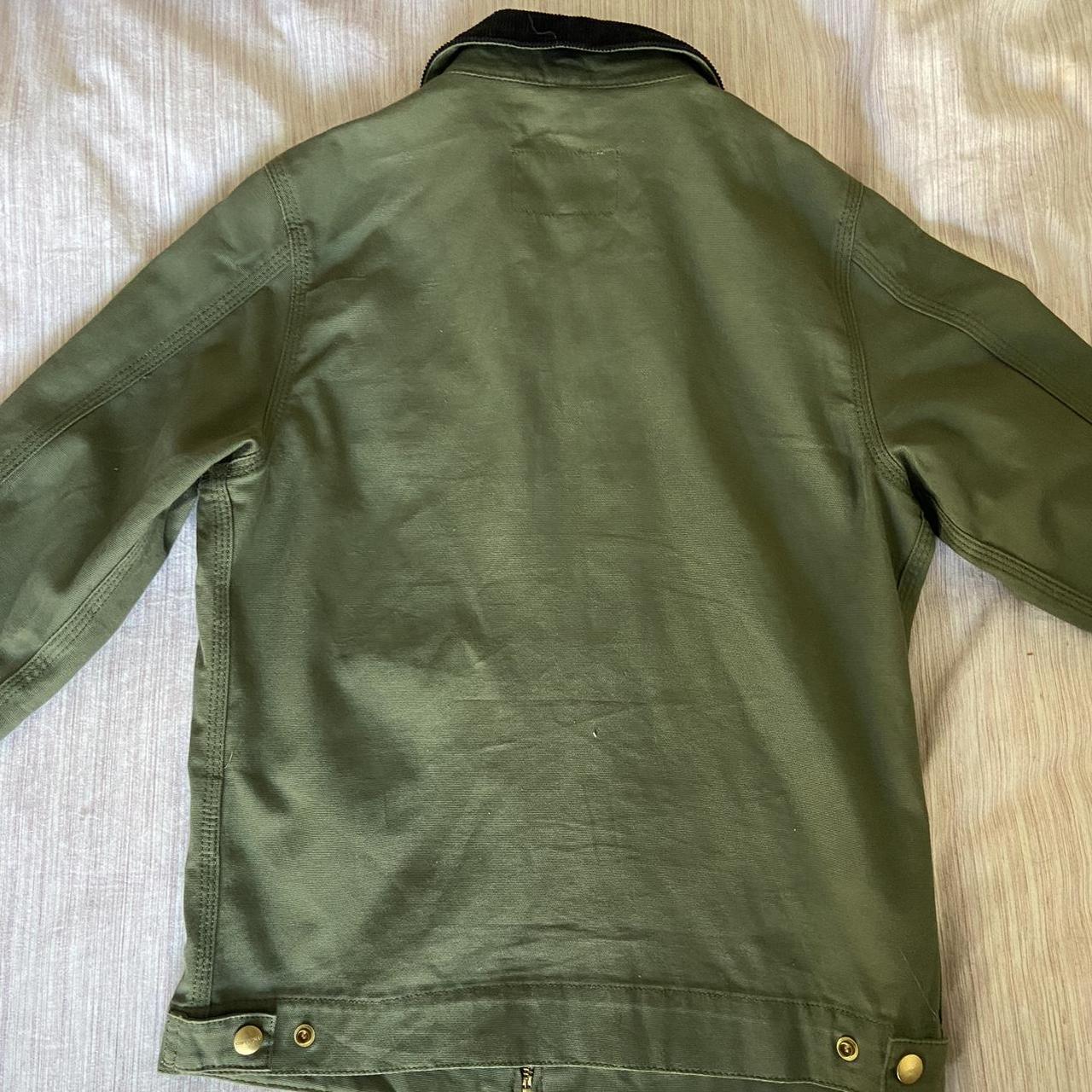 Carhartt Detroit Jacket Khaki Women’s XS Great... - Depop