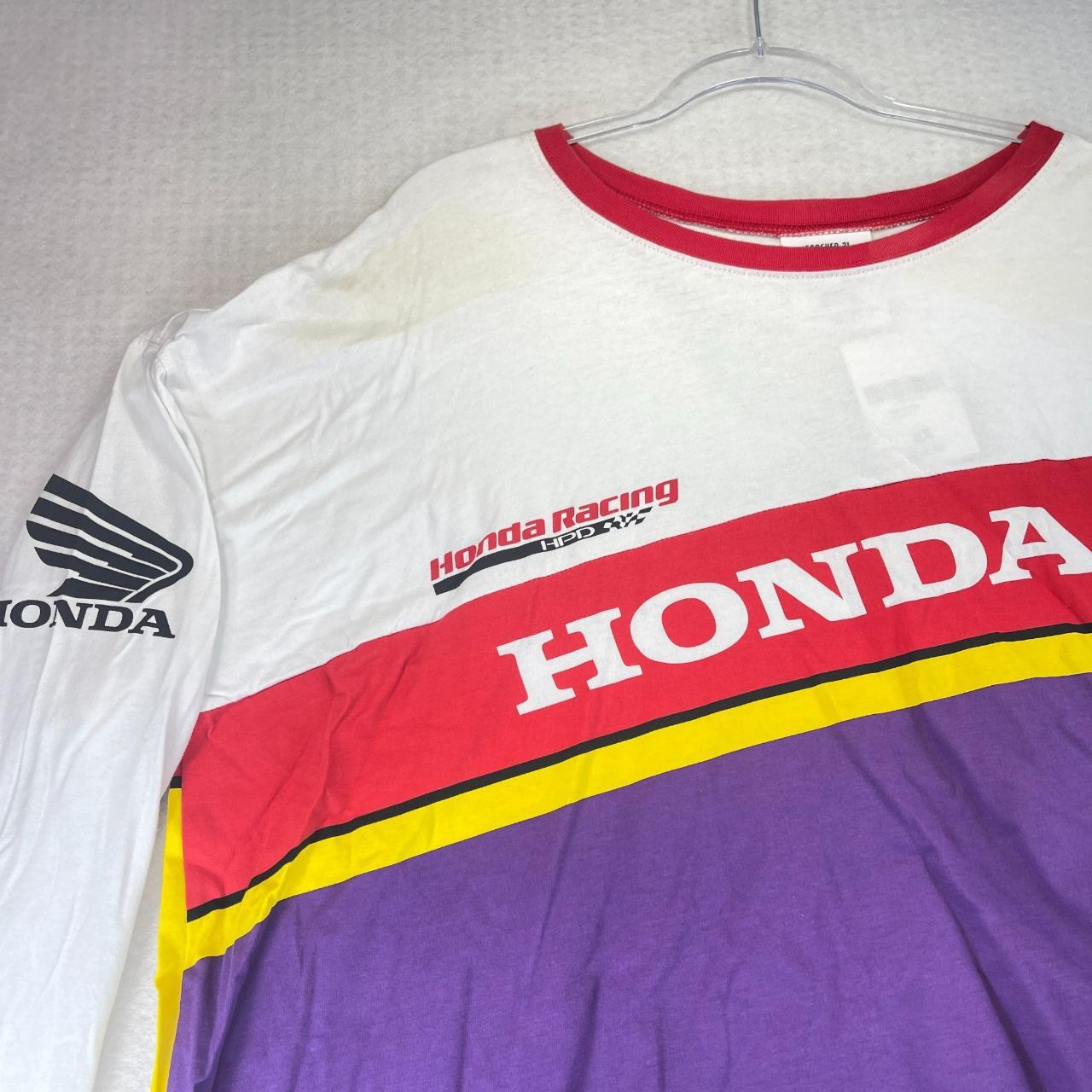 NWT HONDA Racing Womens 2X Plus Cropped Jersey... - Depop