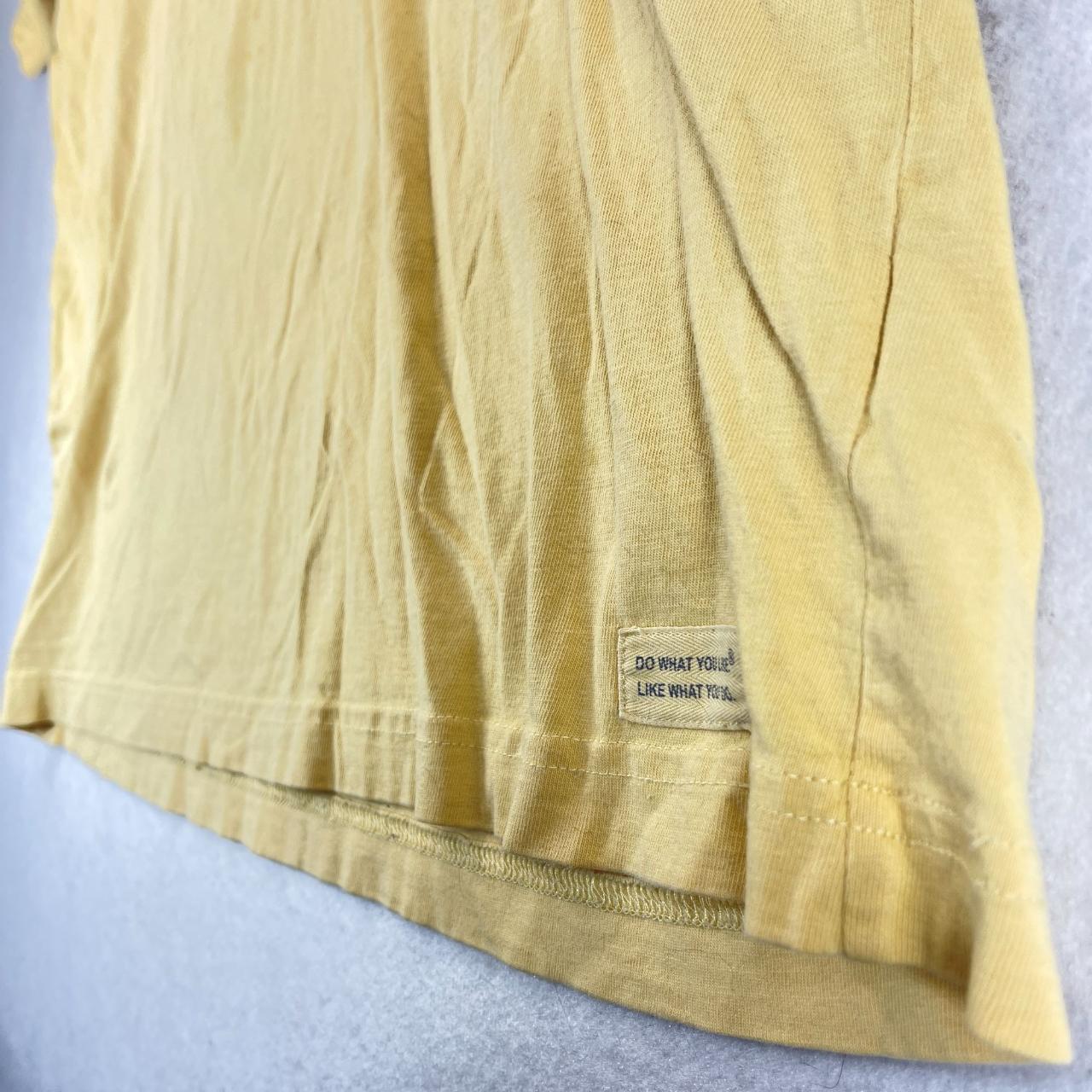 LIFE IS GOOD Mens L Yellow Action Hero Shirt Hobby... - Depop