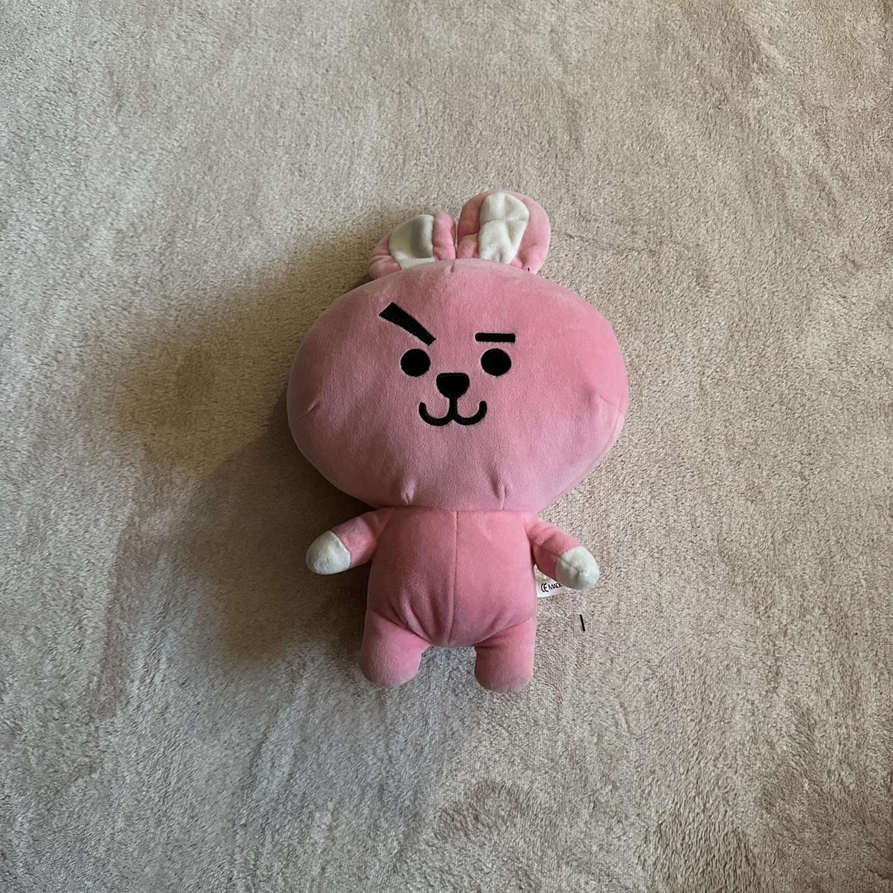 - -bts jungkook stuffed animal - about a foot tall... - Depop