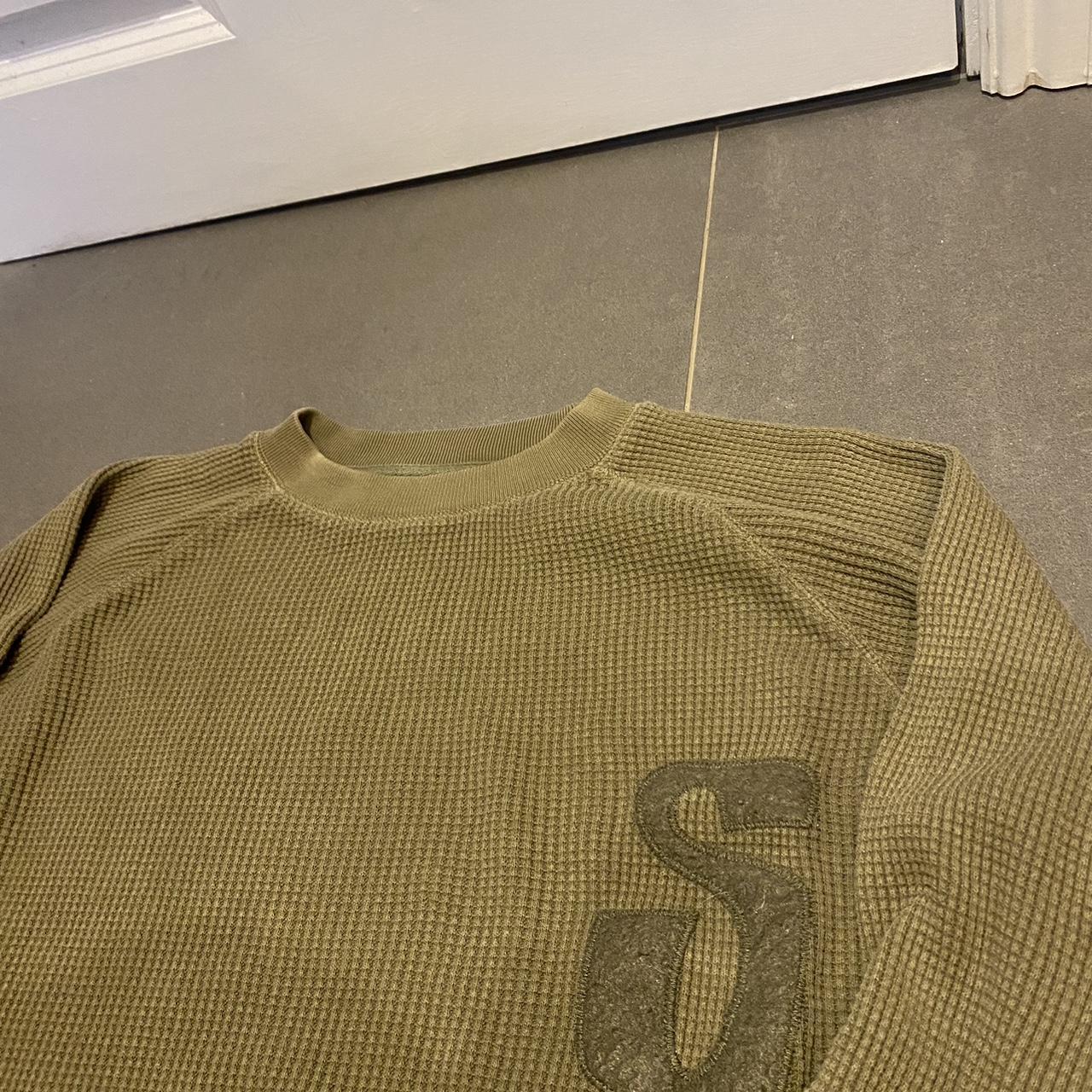 Stussy rare waffle knit Size m but could fit L or... - Depop