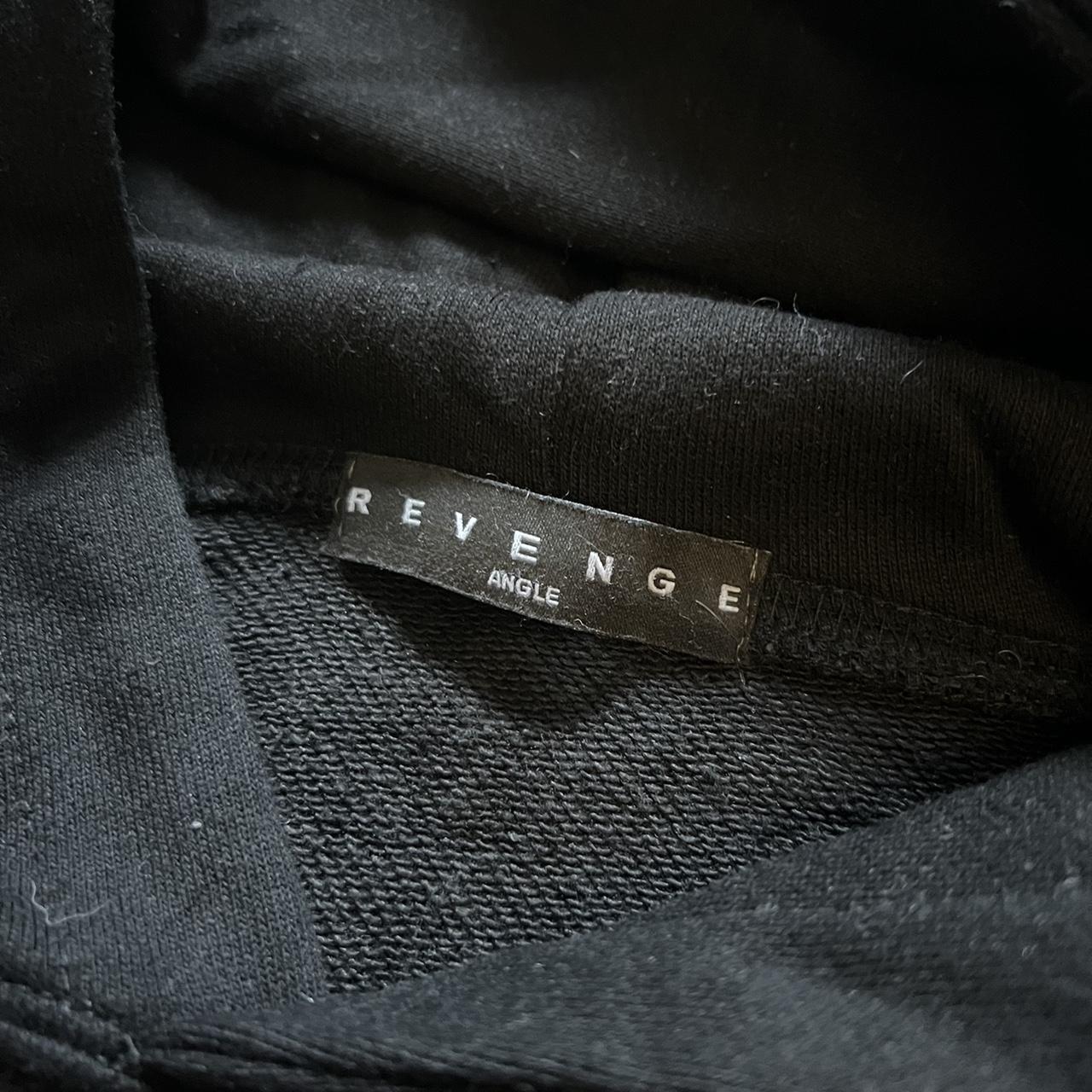 revenge blue lightning hoodie good condition size M - Depop