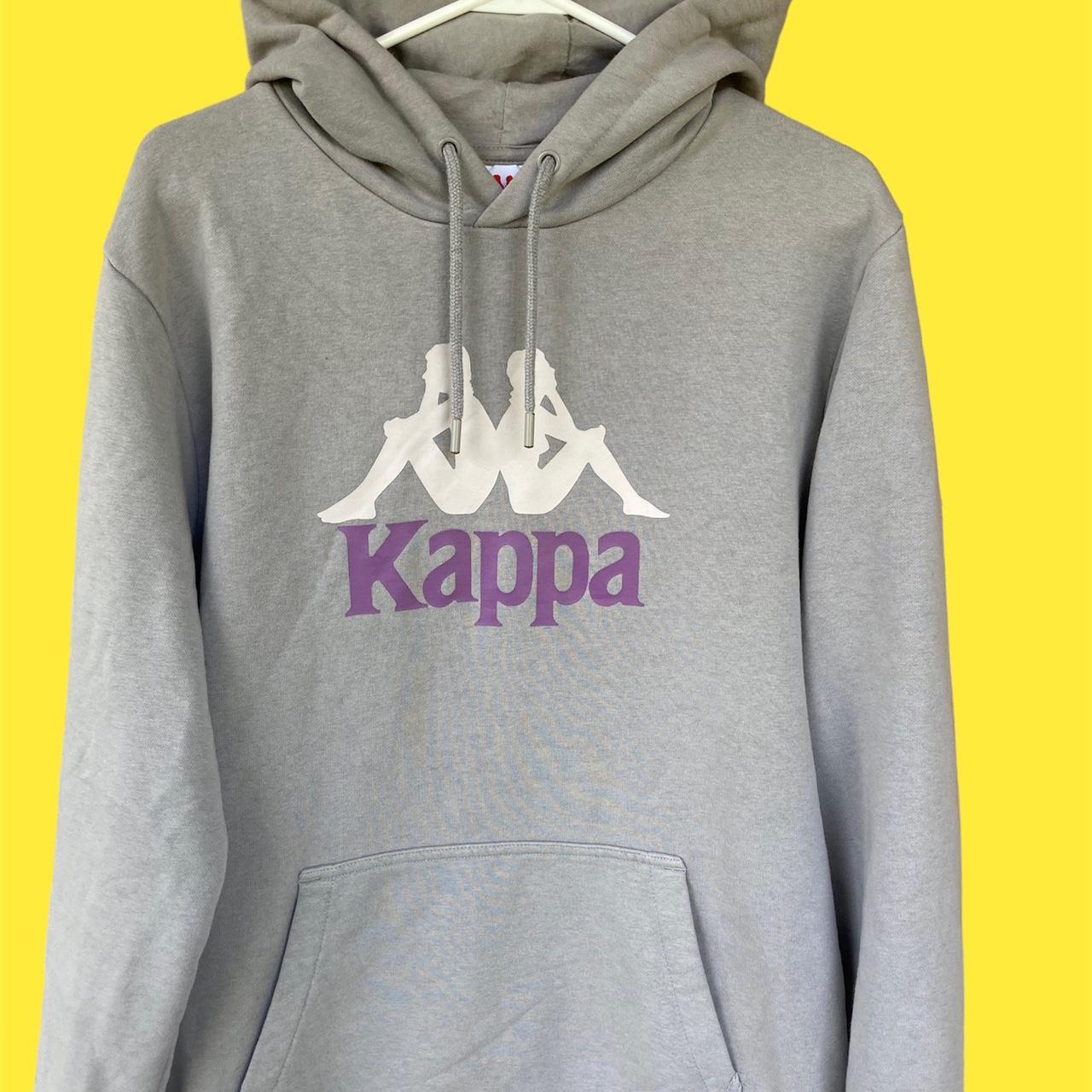 Kappa pull over hooded sweatshirt - Depop