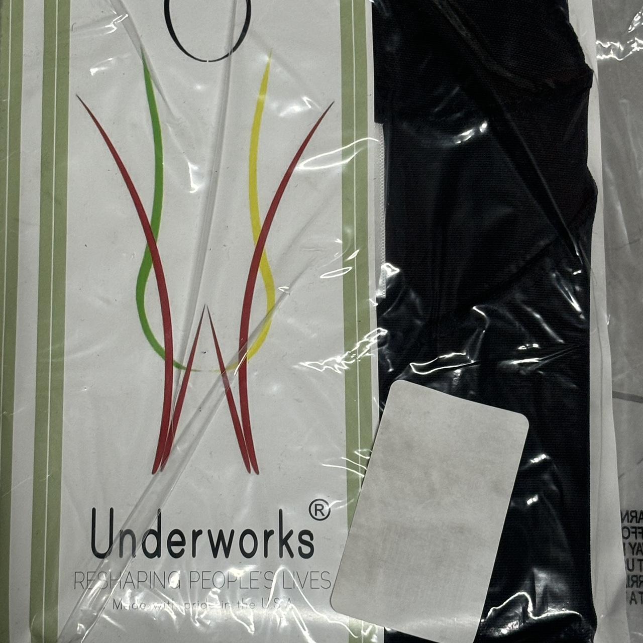 Underworks black tri-top binder, brand new in sealed... - Depop