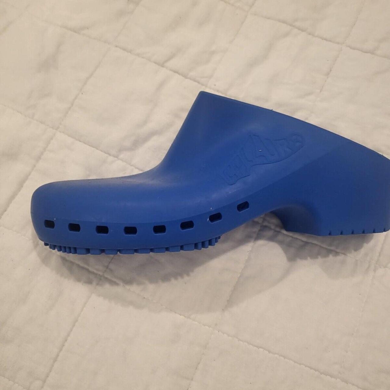 Men's Blue Clogs | Depop