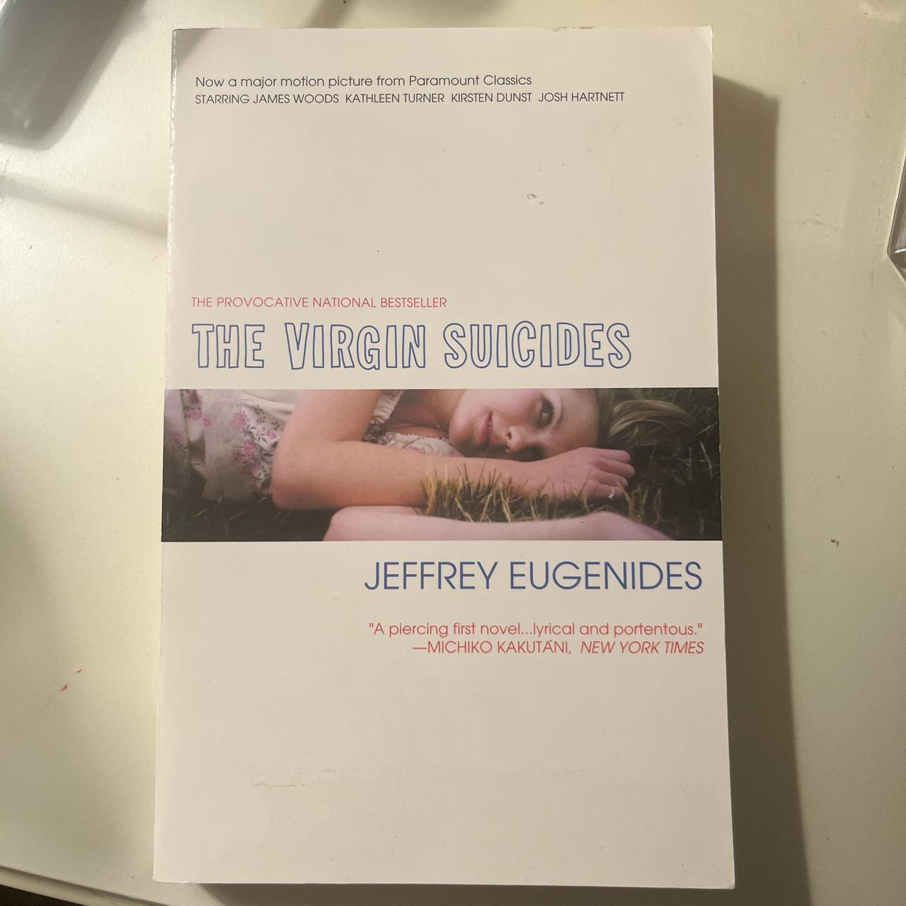 Virgin suicides book by Jeffrey Eugenides In really... - Depop