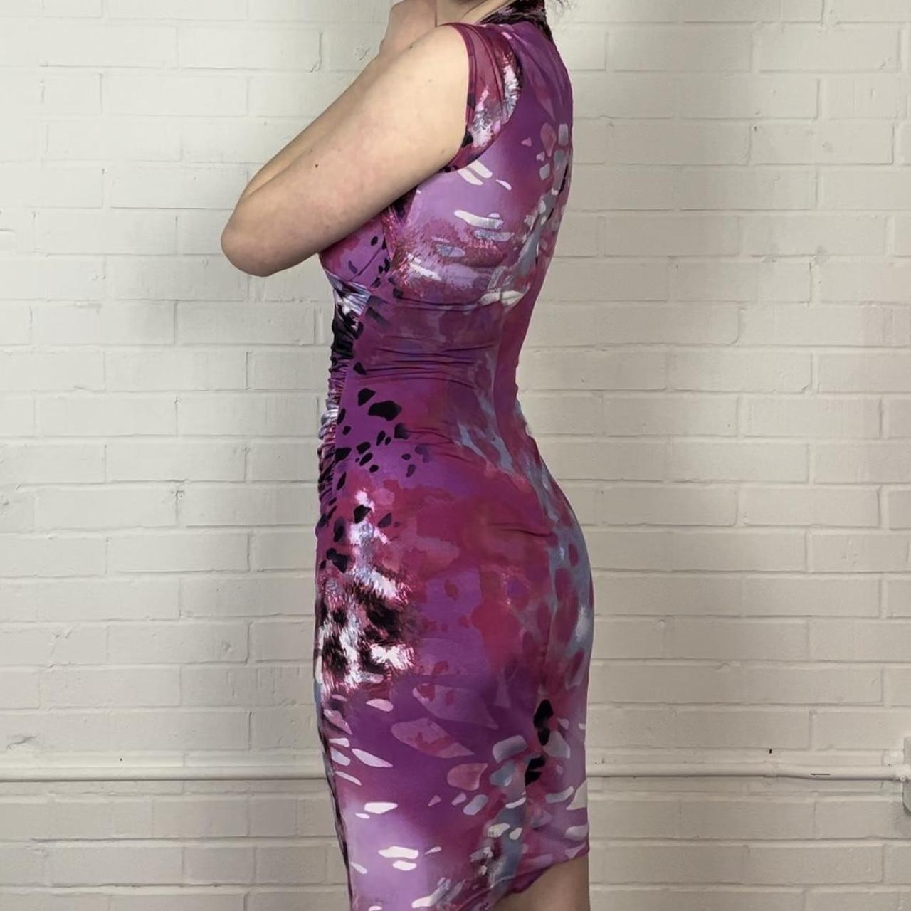 Cache Women's Purple Dress | Depop