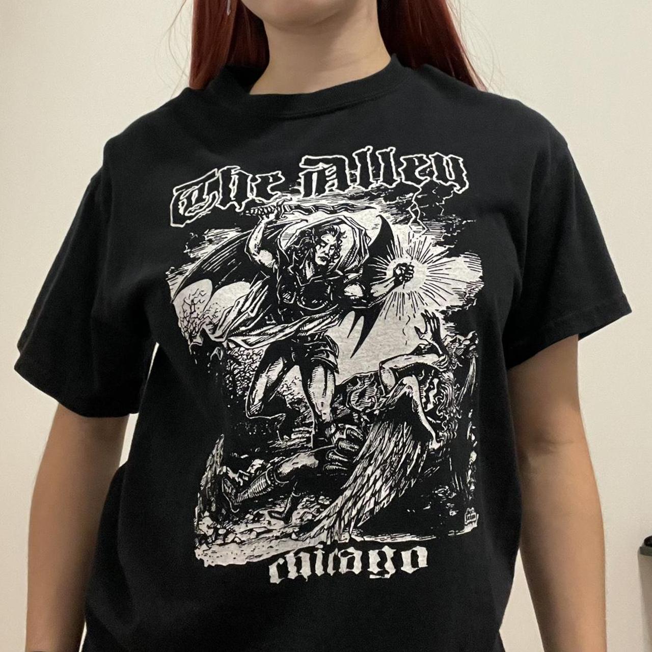 The Alley Emo demon/wizard short sleeve top - Size... - Depop