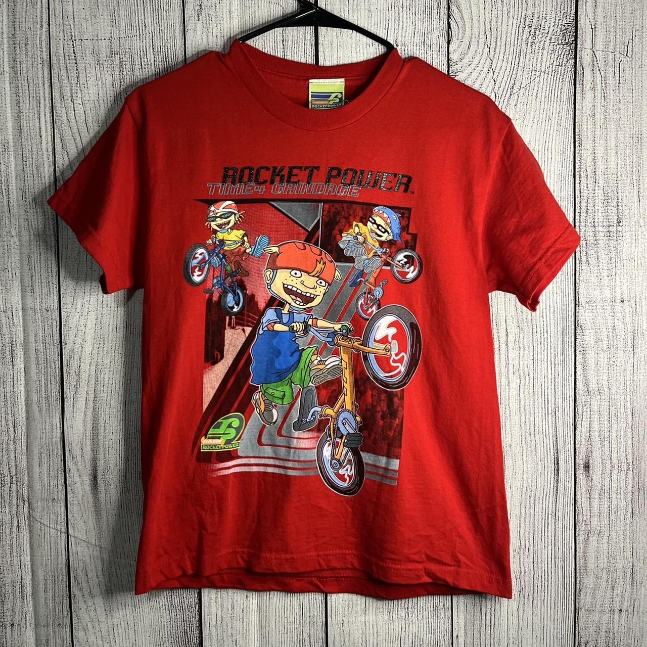 *youth size* vintage Nickelodeon rocket power shirt... - Depop