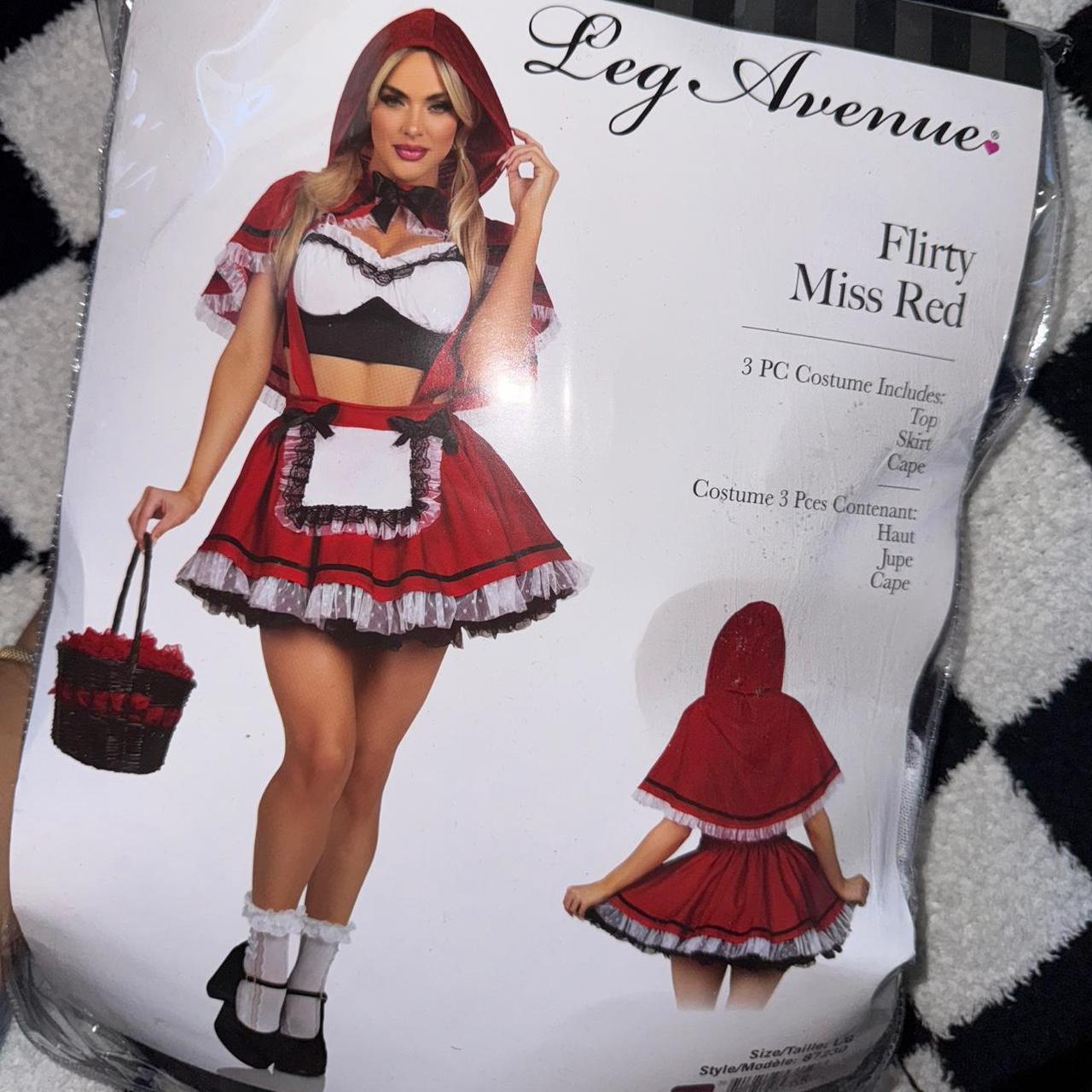 Sexy Little Red Riding Hood Costume!!! 👻 size... | Depop