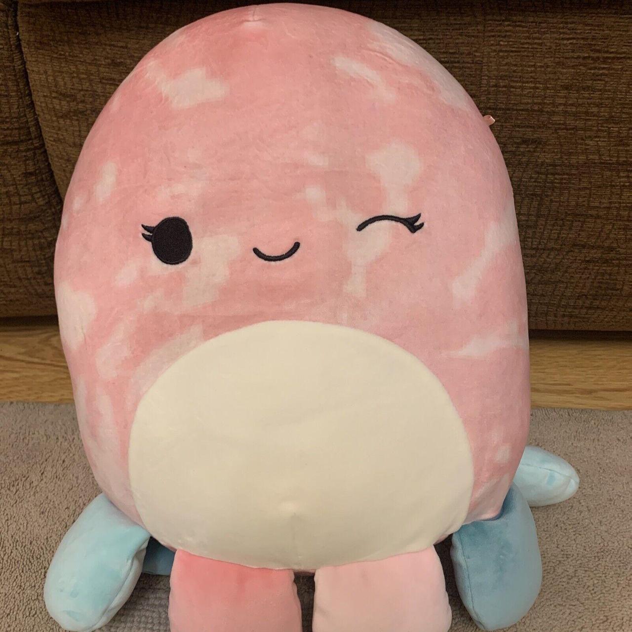 Squishmallows Pink and Blue Stuffed-animals | Depop