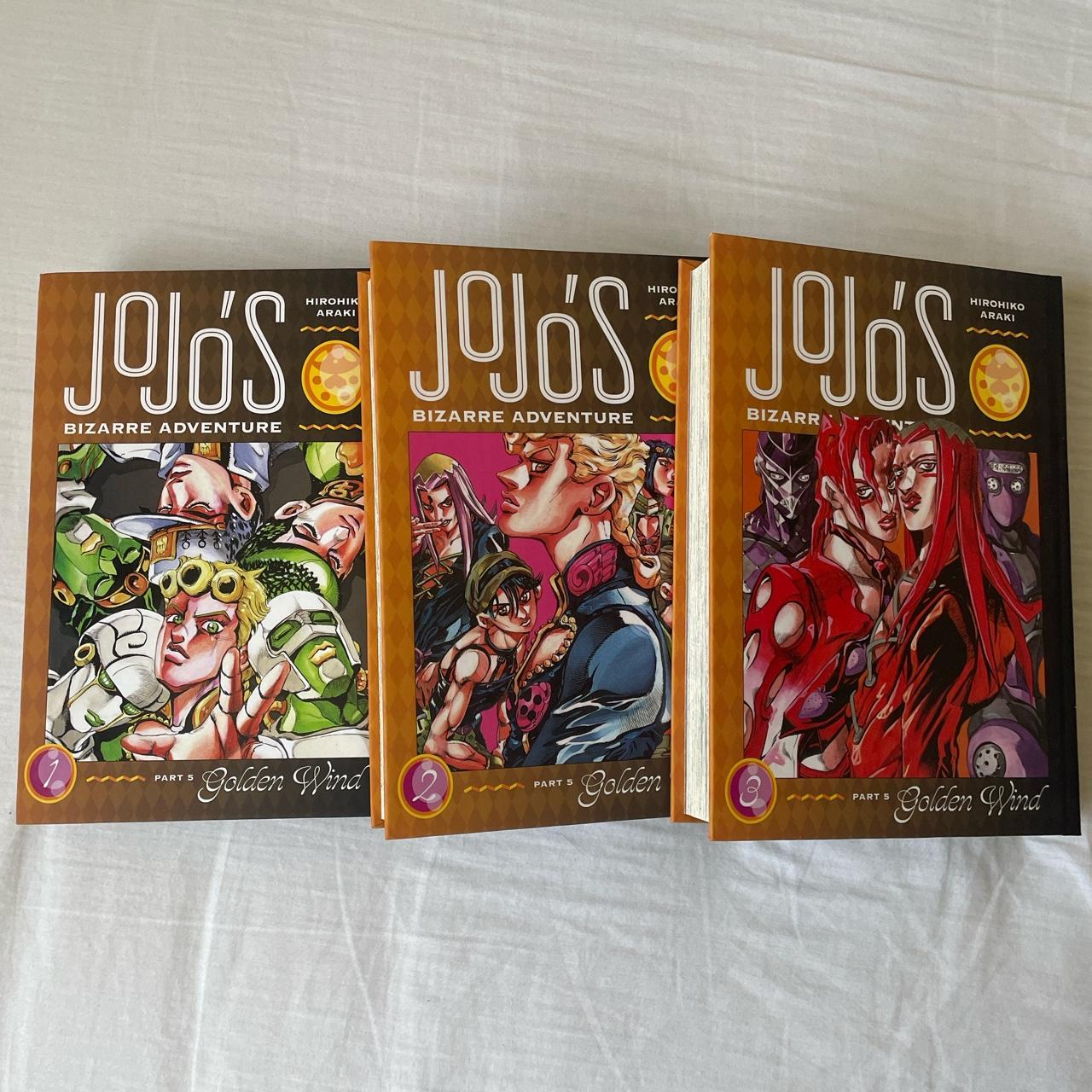 Jojo’s Bizarre Adventure Part 5 Volume 1,2 and 3.... - Depop