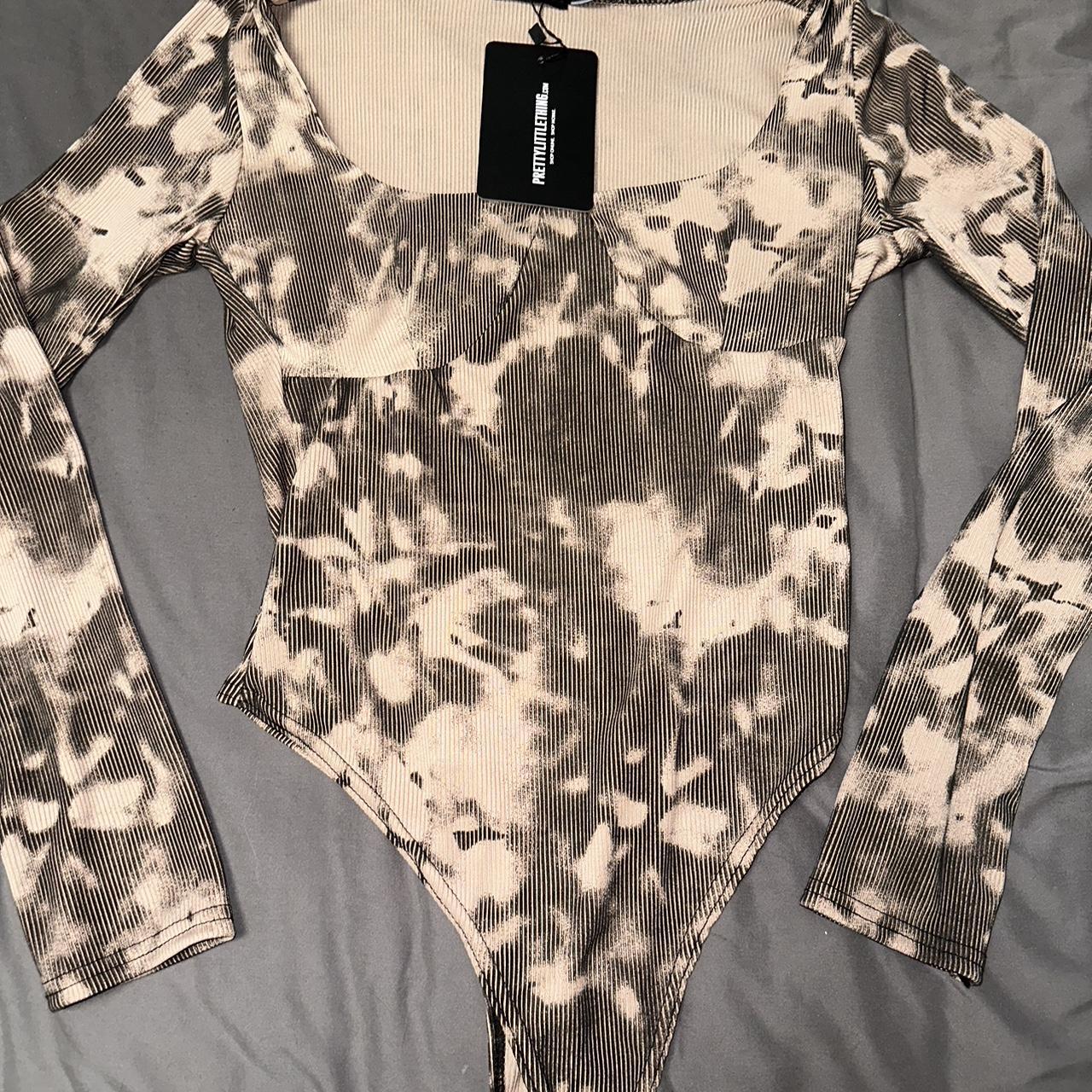 PLT light brown/dark brown tie dye... - Depop
