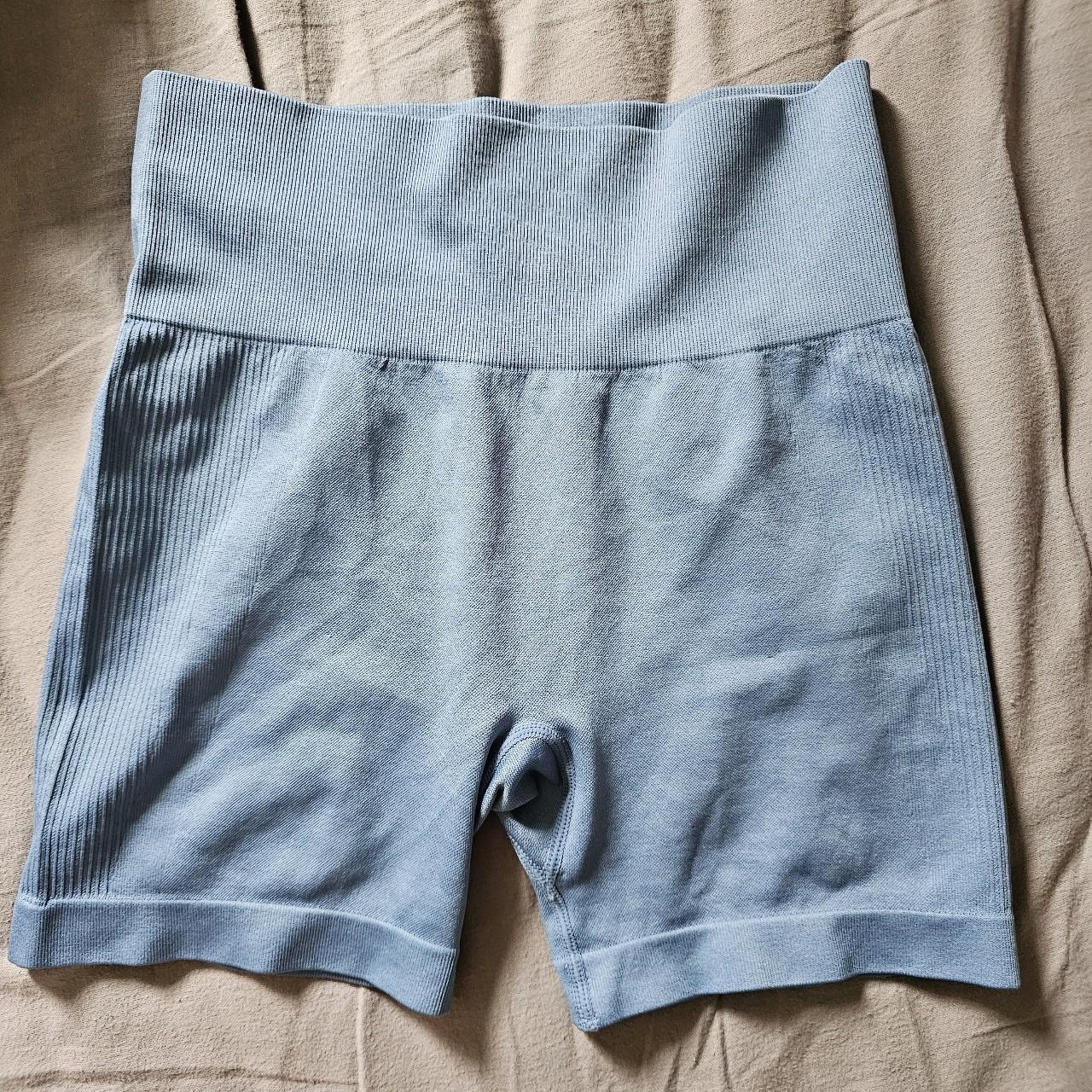 Small Light Blue Gym Shorts Depop