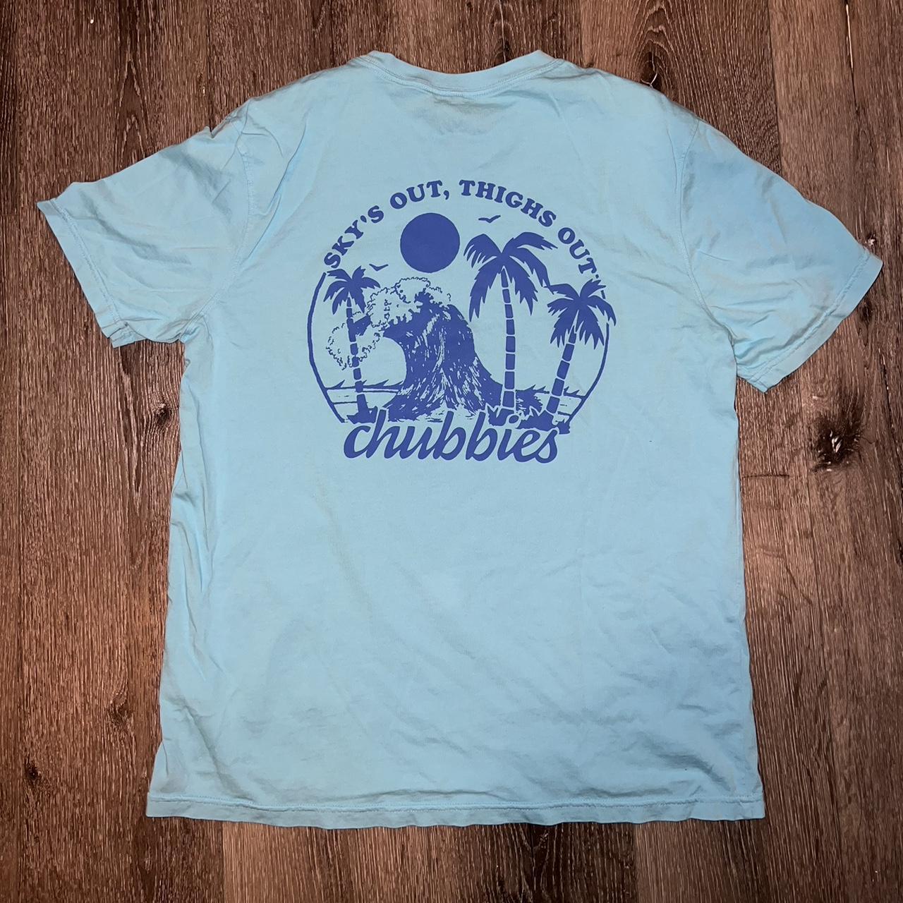 Never been worn Chubbies sky’s out thighs out back... - Depop