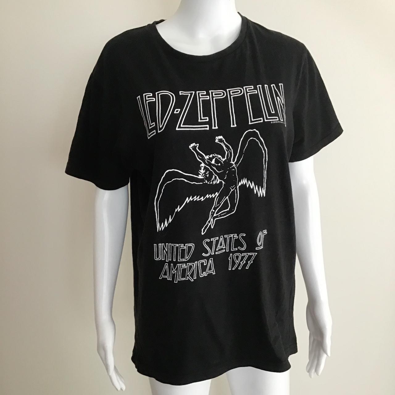 **Led Zeppelin official band T Shirt **United States... - Depop