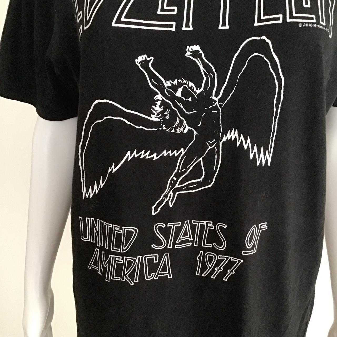 **Led Zeppelin official band T Shirt **United States... - Depop