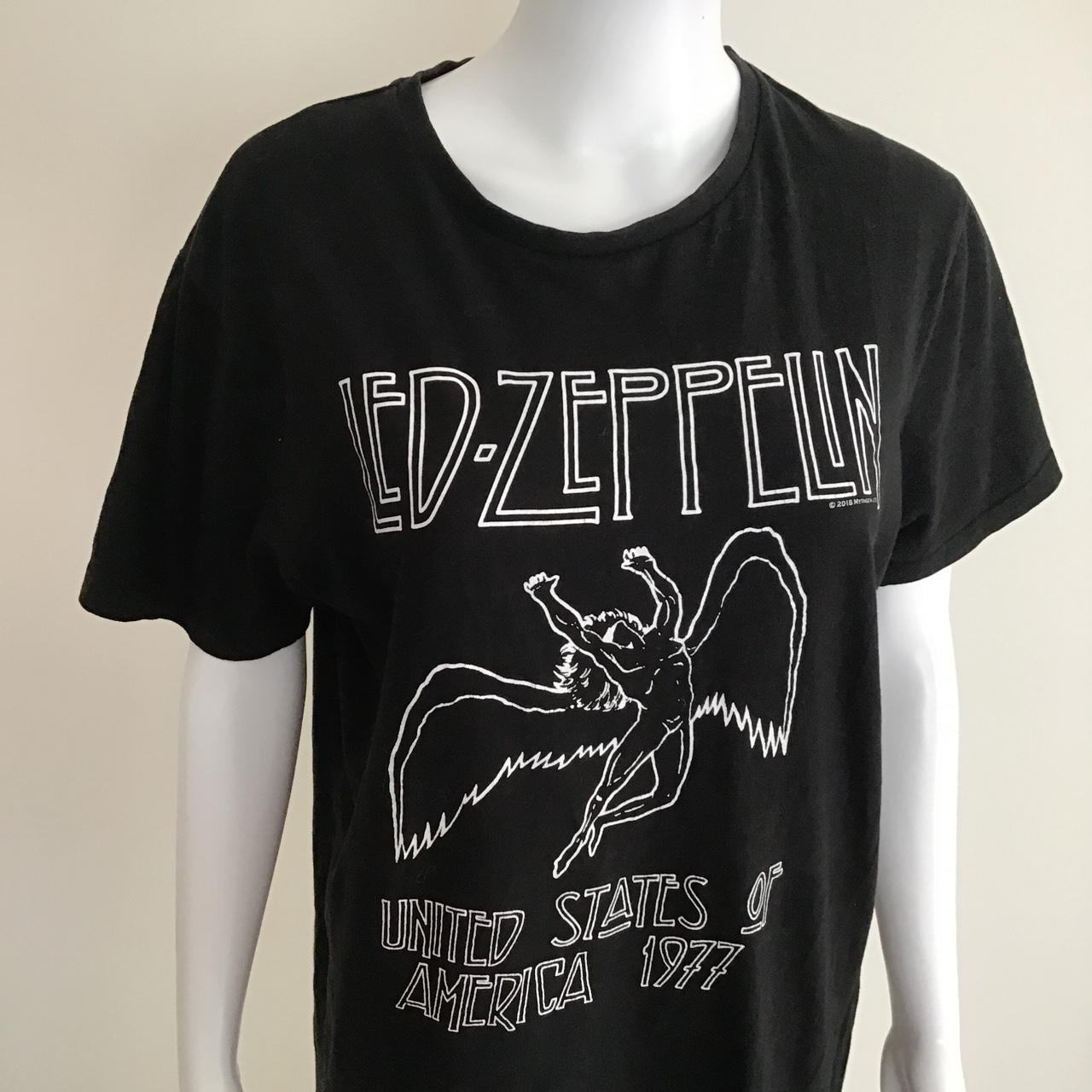 **Led Zeppelin official band T Shirt **United States... - Depop