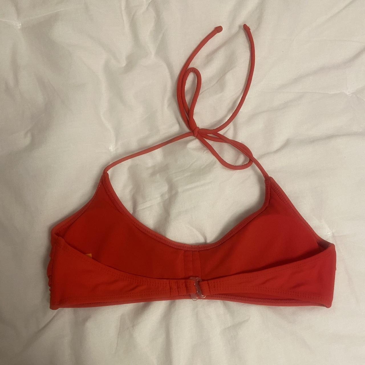 Aerie Women's Red Bikini-and-tankini-tops | Depop